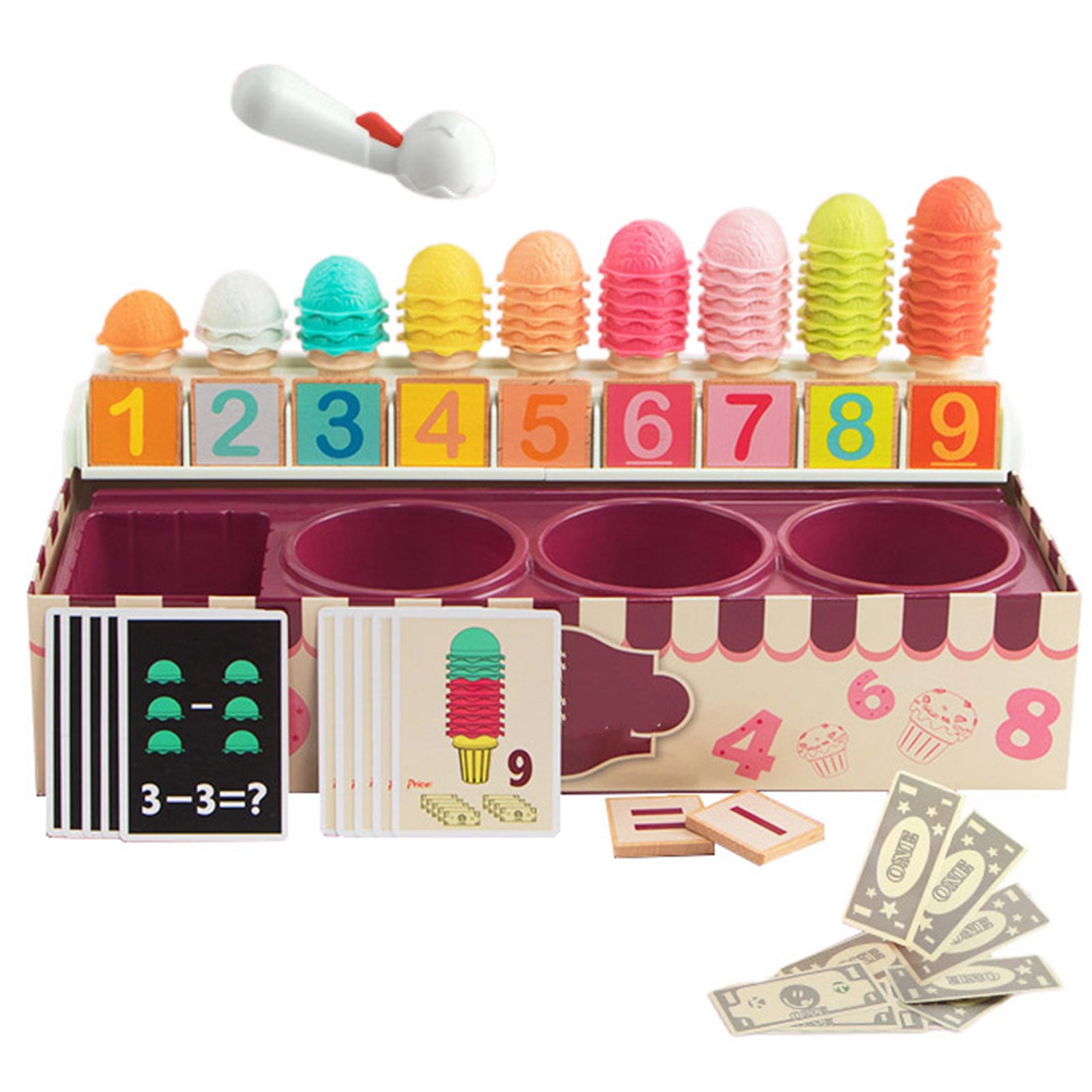 Luoshungang Children's Ice Merchant Toys Enlightening Number Learn To ...