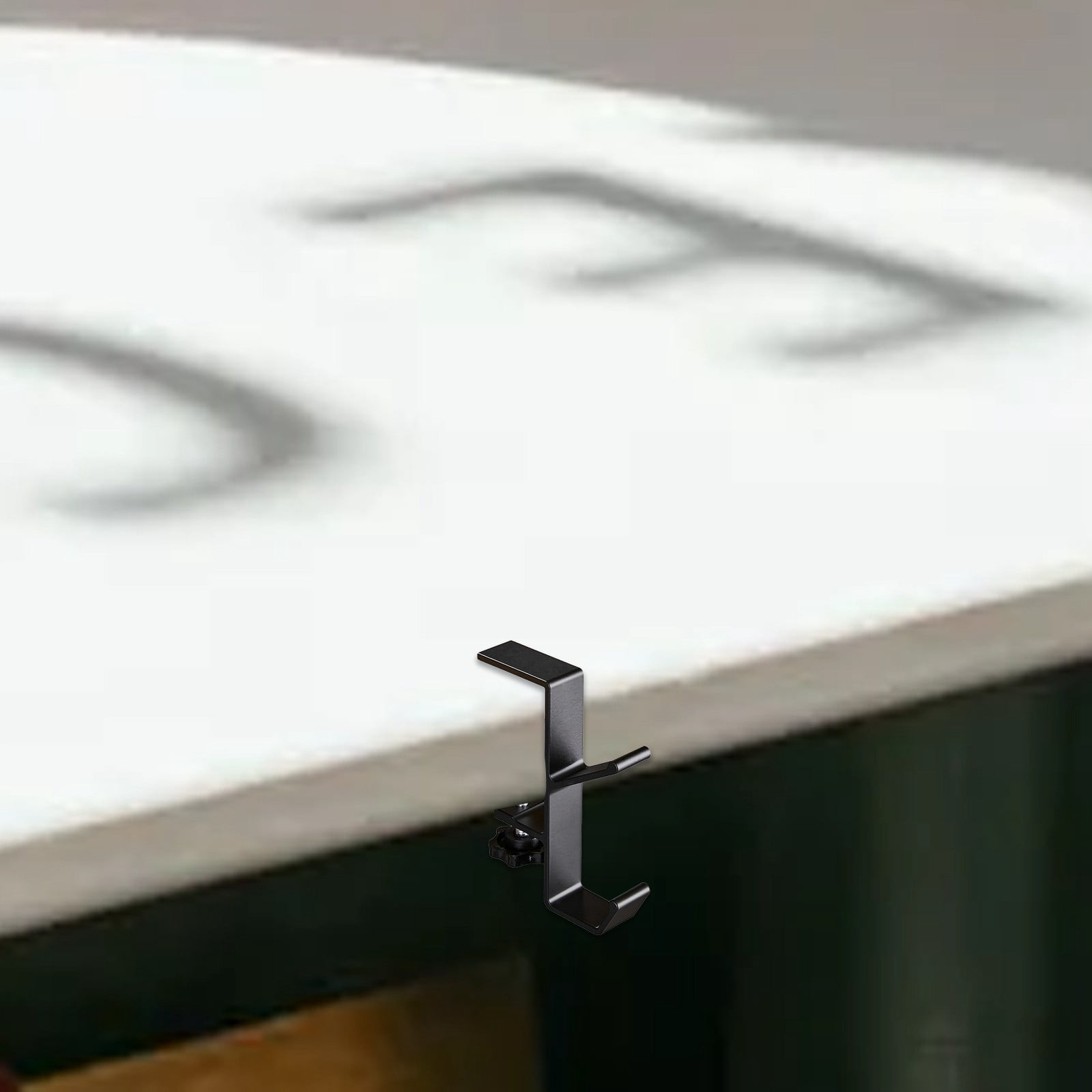 Luoshungang Desk Mount Bag Holder Hook Clamp On Backpack Hanger ...