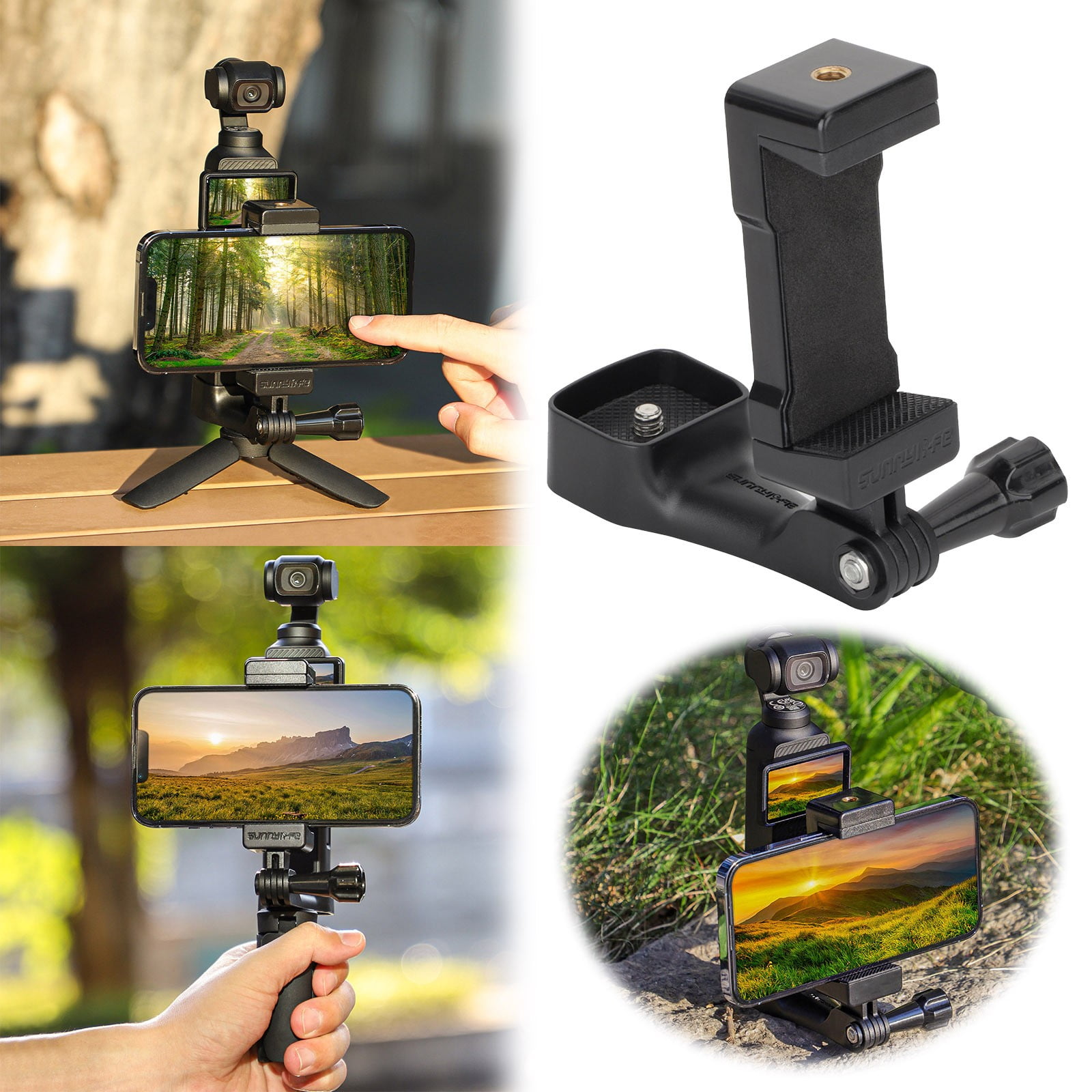 Luoshungang Pocket 3 Front Phone Holder Clip Handheld Shooting ...