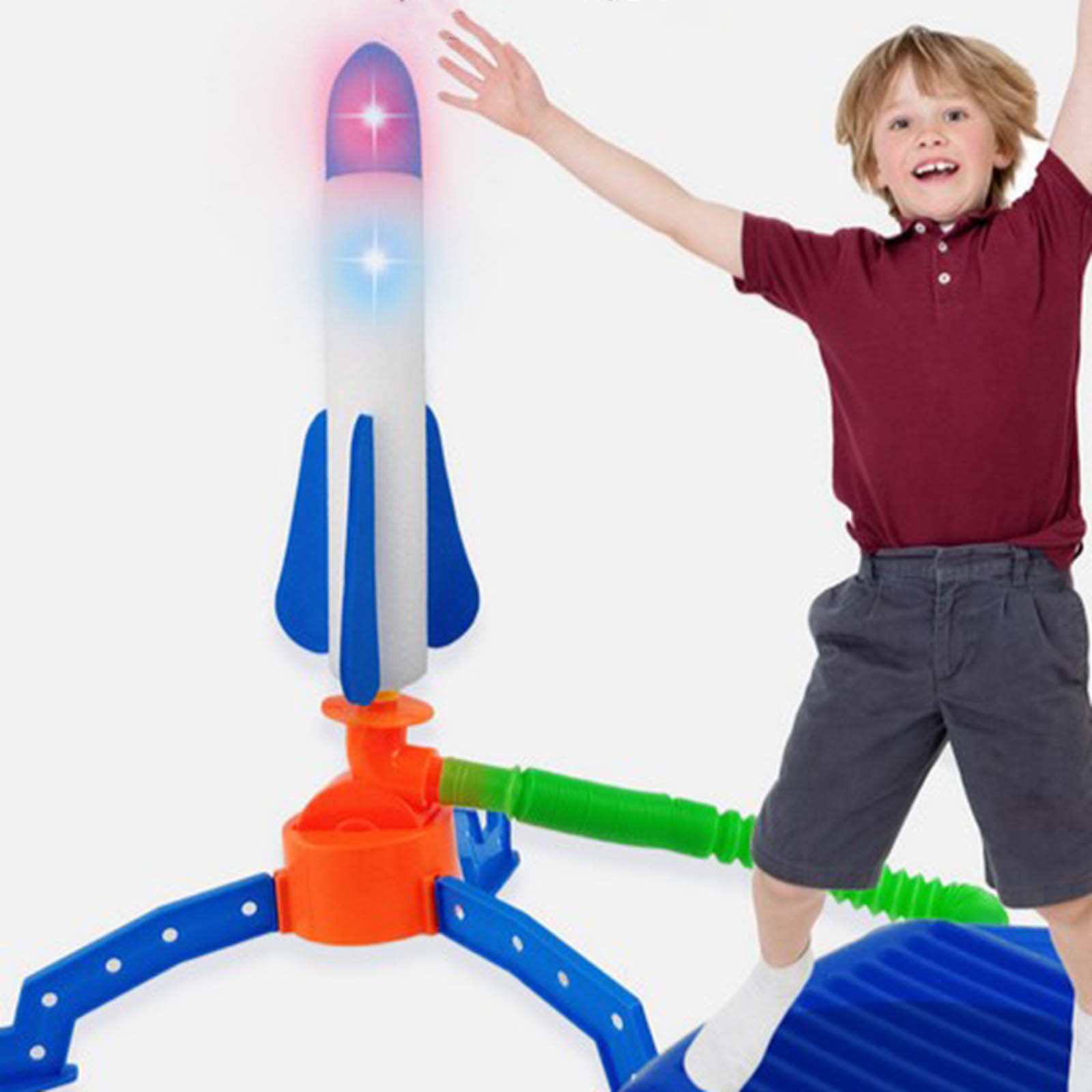 Luoshungang Rocket Foot Foot Rocket Foot Foot Toy Flying Pedal Children ...