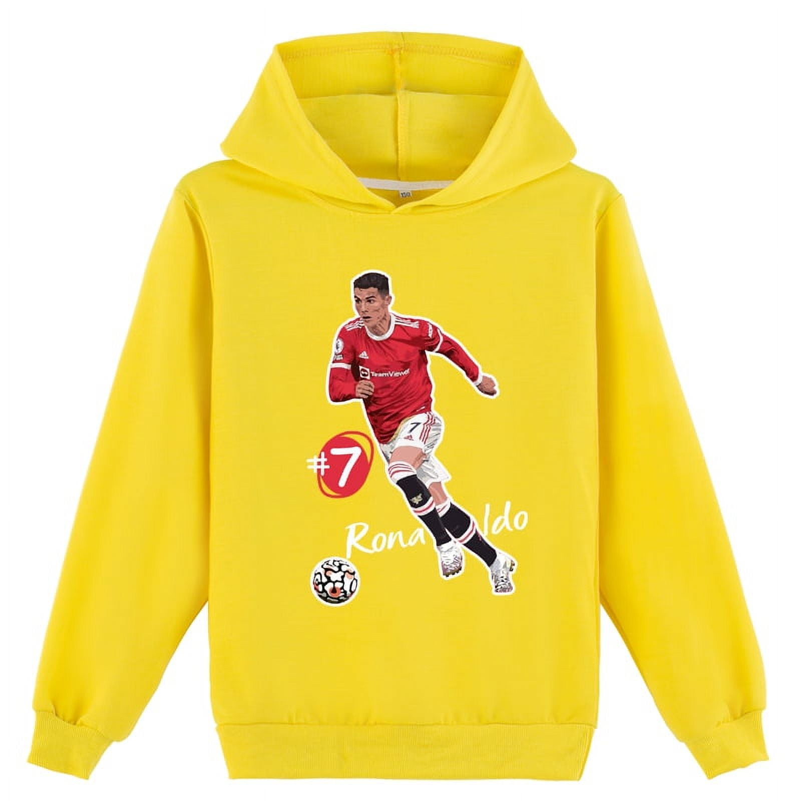 Luoshuui Unisex Cristiano Ronaldo Hoodie for Kids - Ultimate Fan Gear ...