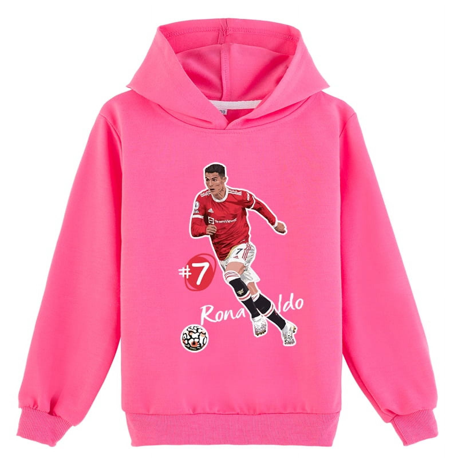 Luoshuui Unisex Cristiano Ronaldo Hoodie for Kids - Ultimate Fan Gear ...
