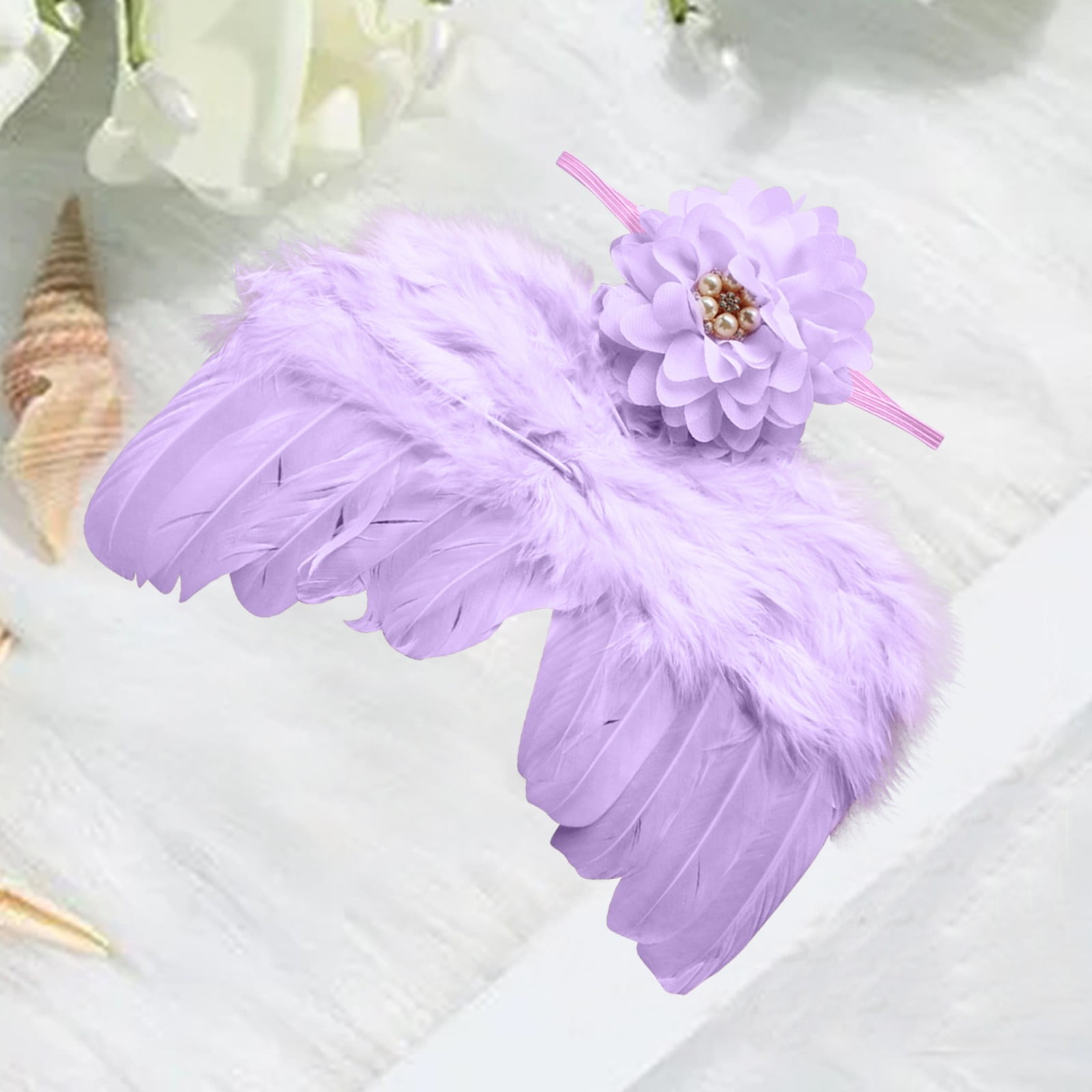 Luowei Winter Thermal Christmas Wraps, Purple Baby Outfits Soft ...