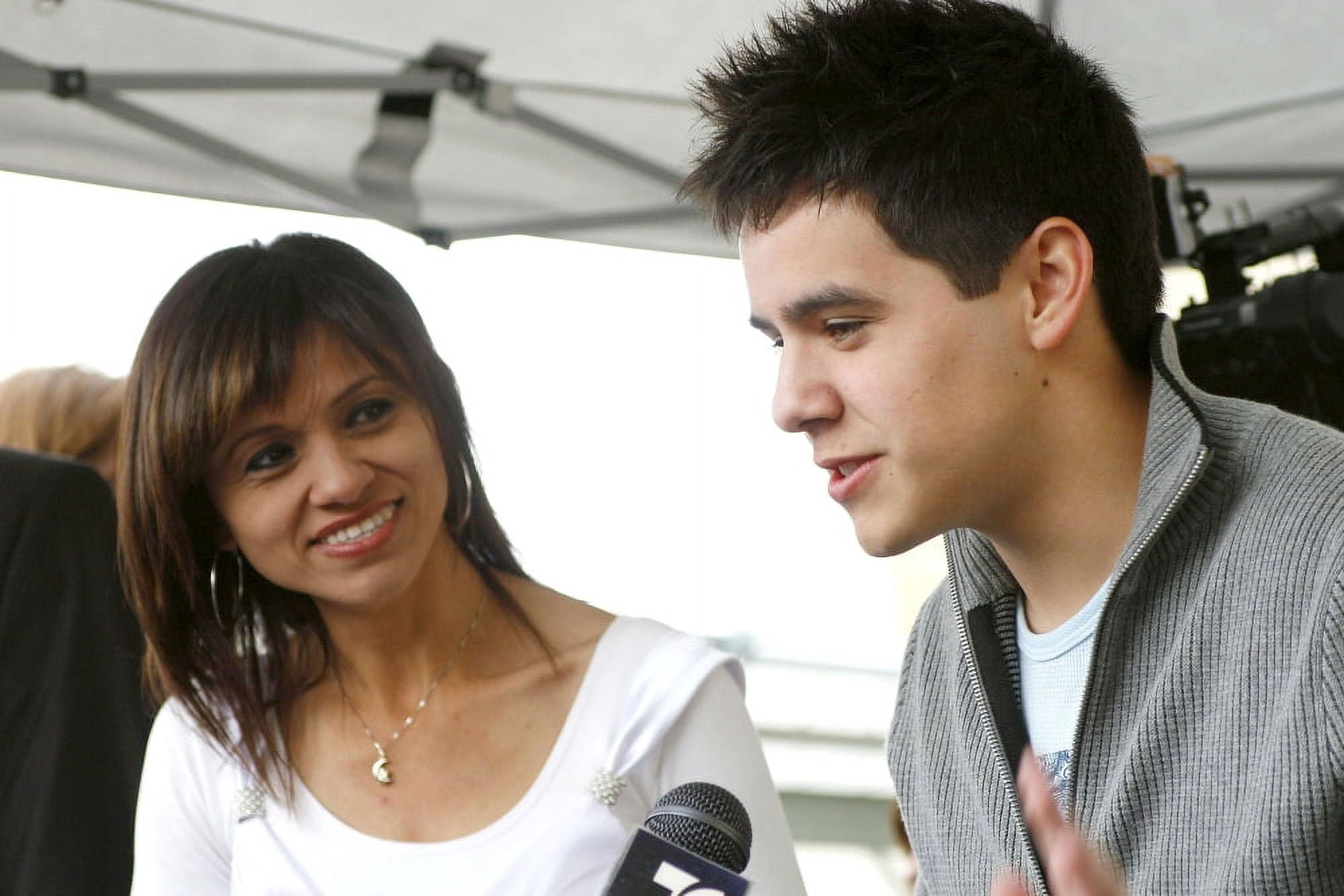 Lupe Archuleta, David Archuleta At In-Store Appearance For American ...