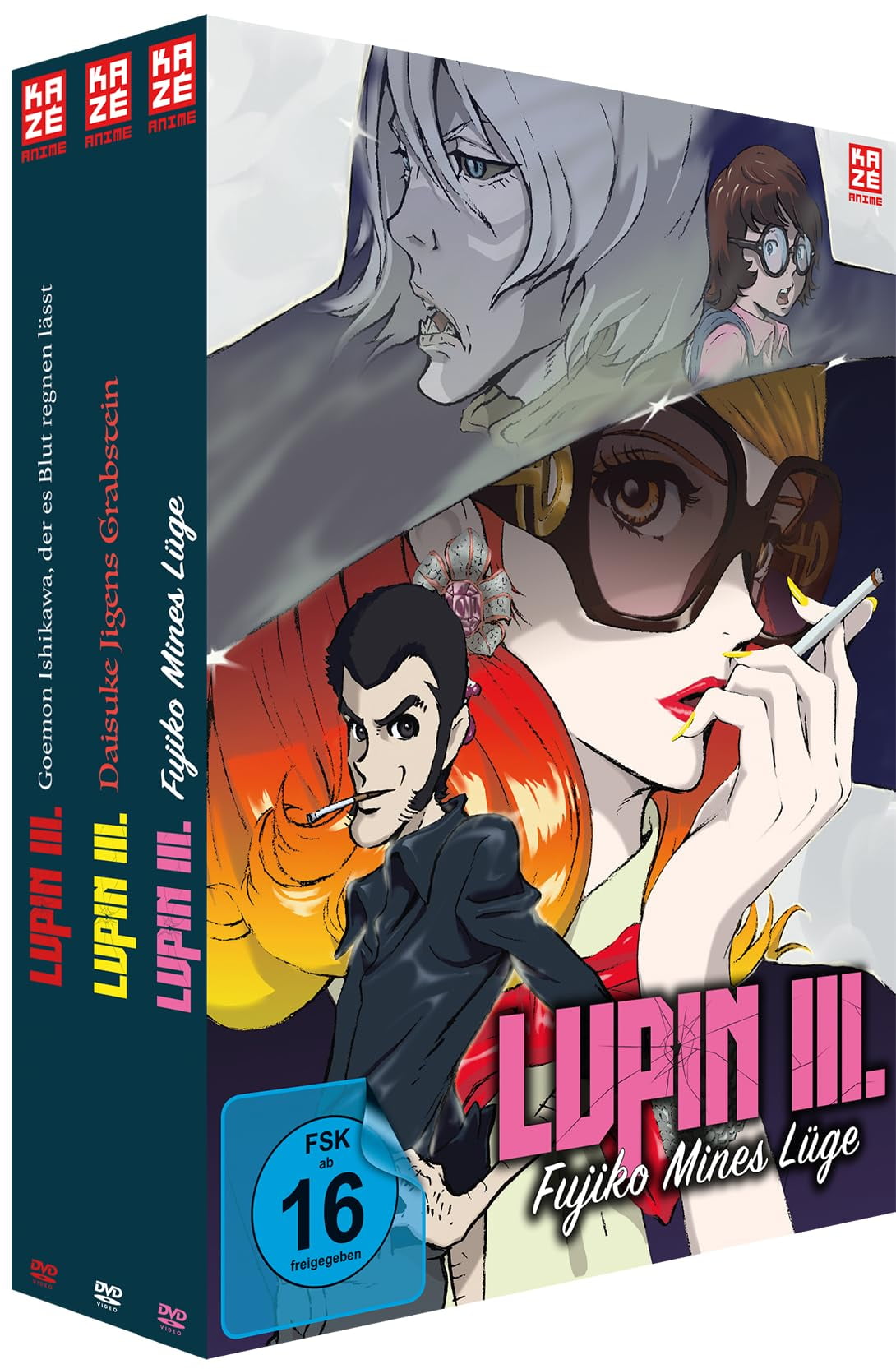 Lupin III. - Movie - Bundle 1-3 (DVD) Takeshi Koike - Walmart.com