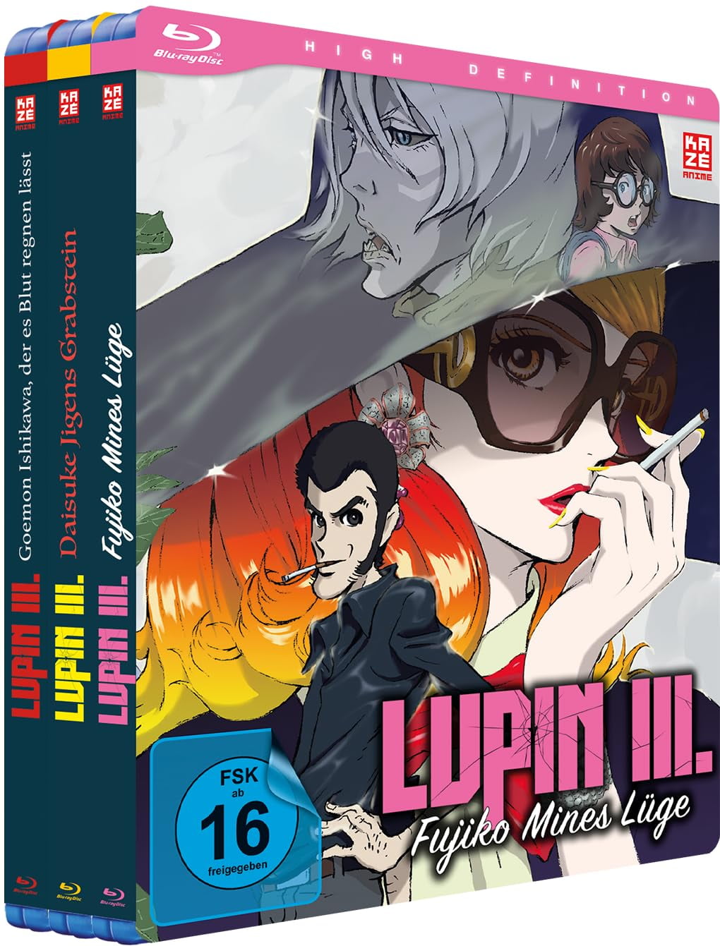 Lupin III. - Movie - Bundle 1-3 - ("Goemon Ishikawa, der es Blut regnen ...