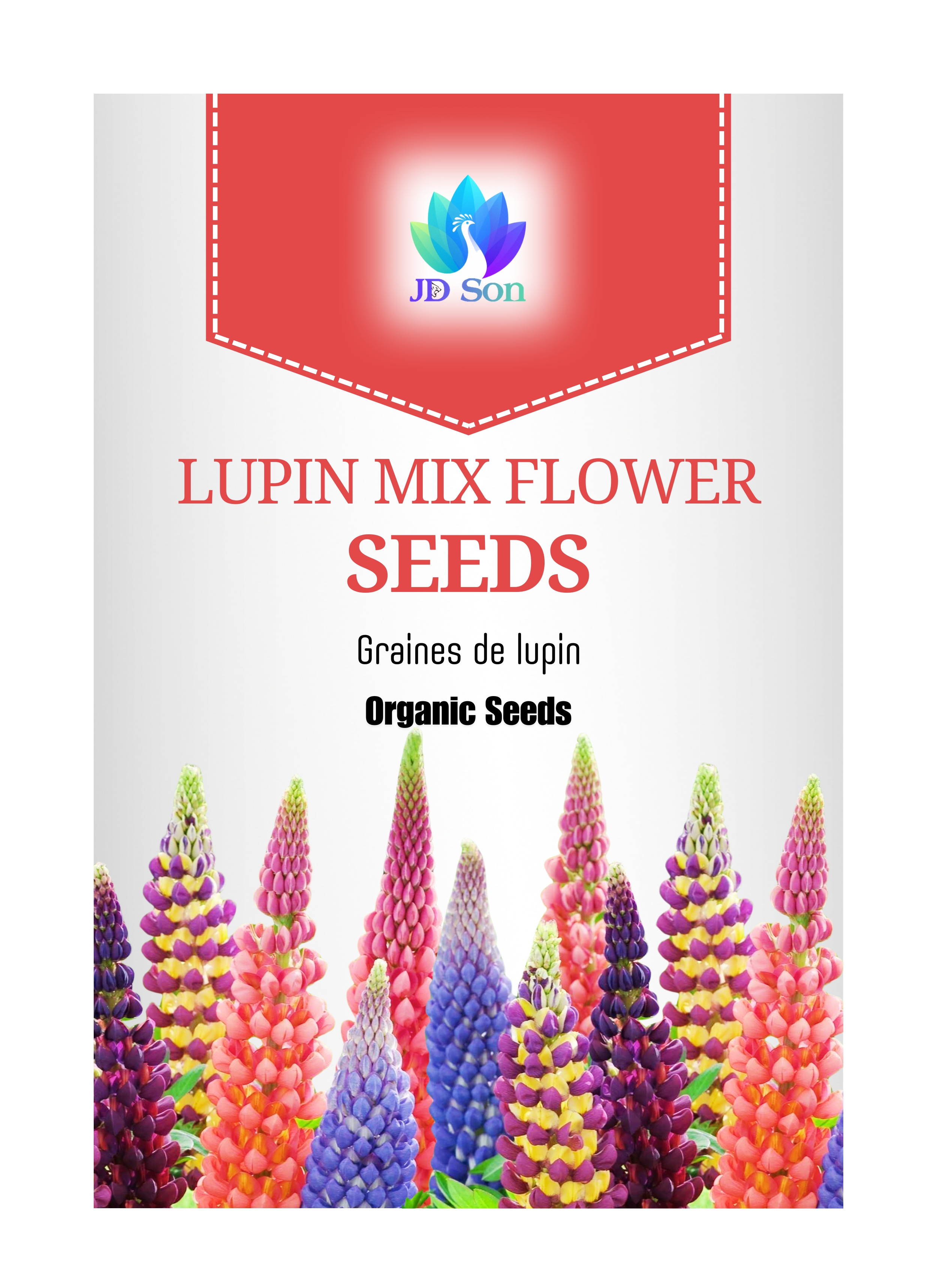 Lupin Mix Unit, 10 Pack - Fresh, Organic, All-Naturaloutdoor/yard seeds ...