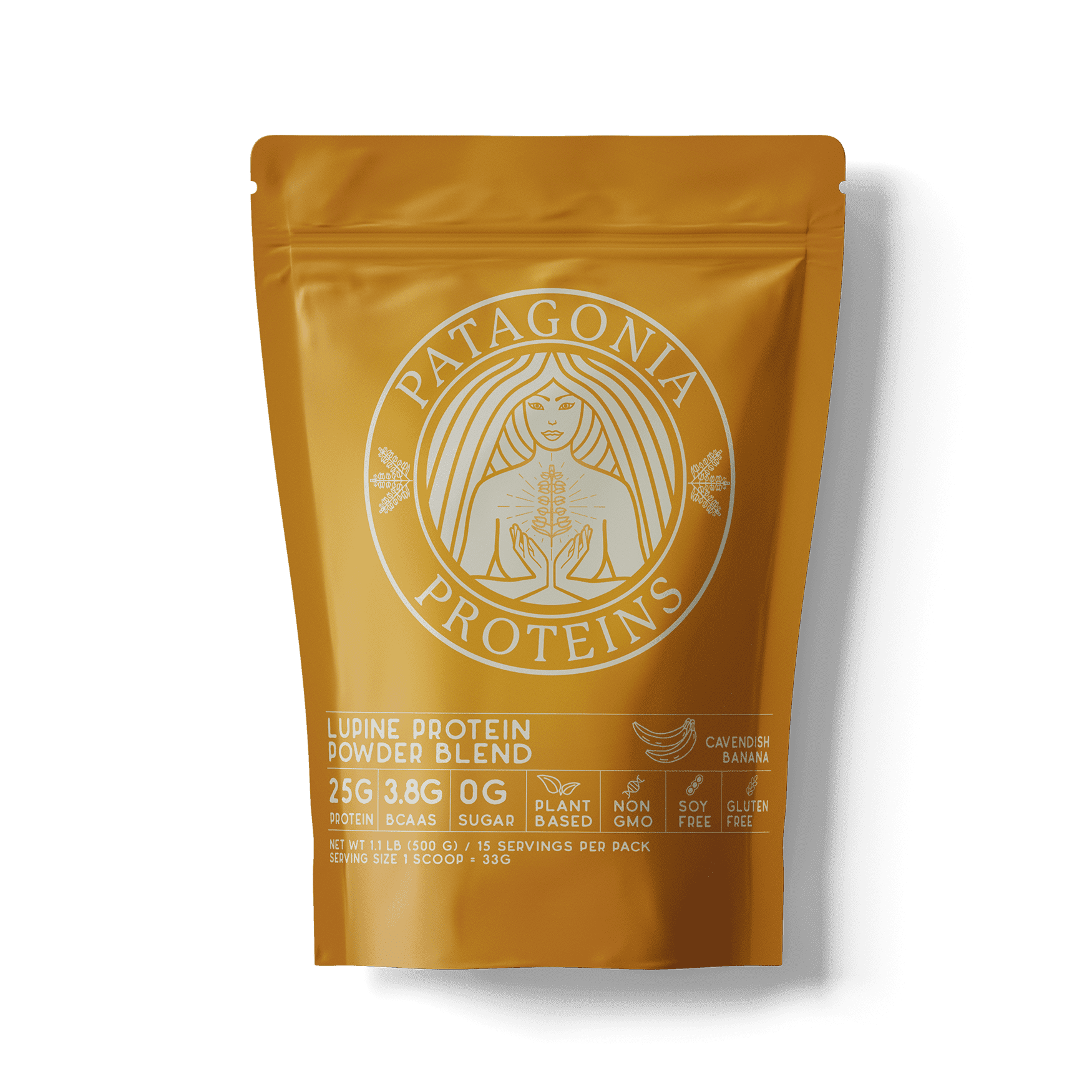 Lupine Protein Powder Cavendish Banana 1.1 lb - Walmart.com