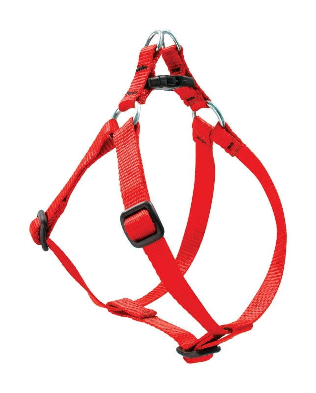 LupinePet Basic Solids Red Red Nylon Dog Harness - Walmart.com