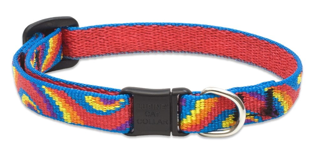 LupinePet Originals 1/2" Lollipop Cat Safety Collar , 8-12" - Walmart ...