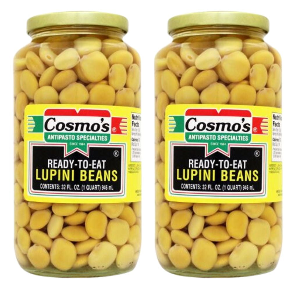 Lupini Beans 32 oz. Jar Pack of 2 - Walmart.com