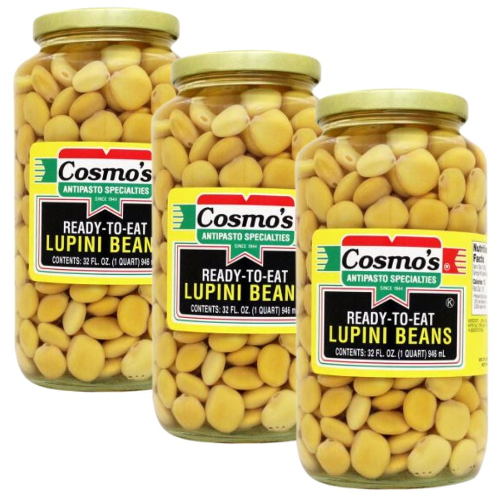 Lupini Beans 32 oz. Jar Pack of 3 - Walmart.com