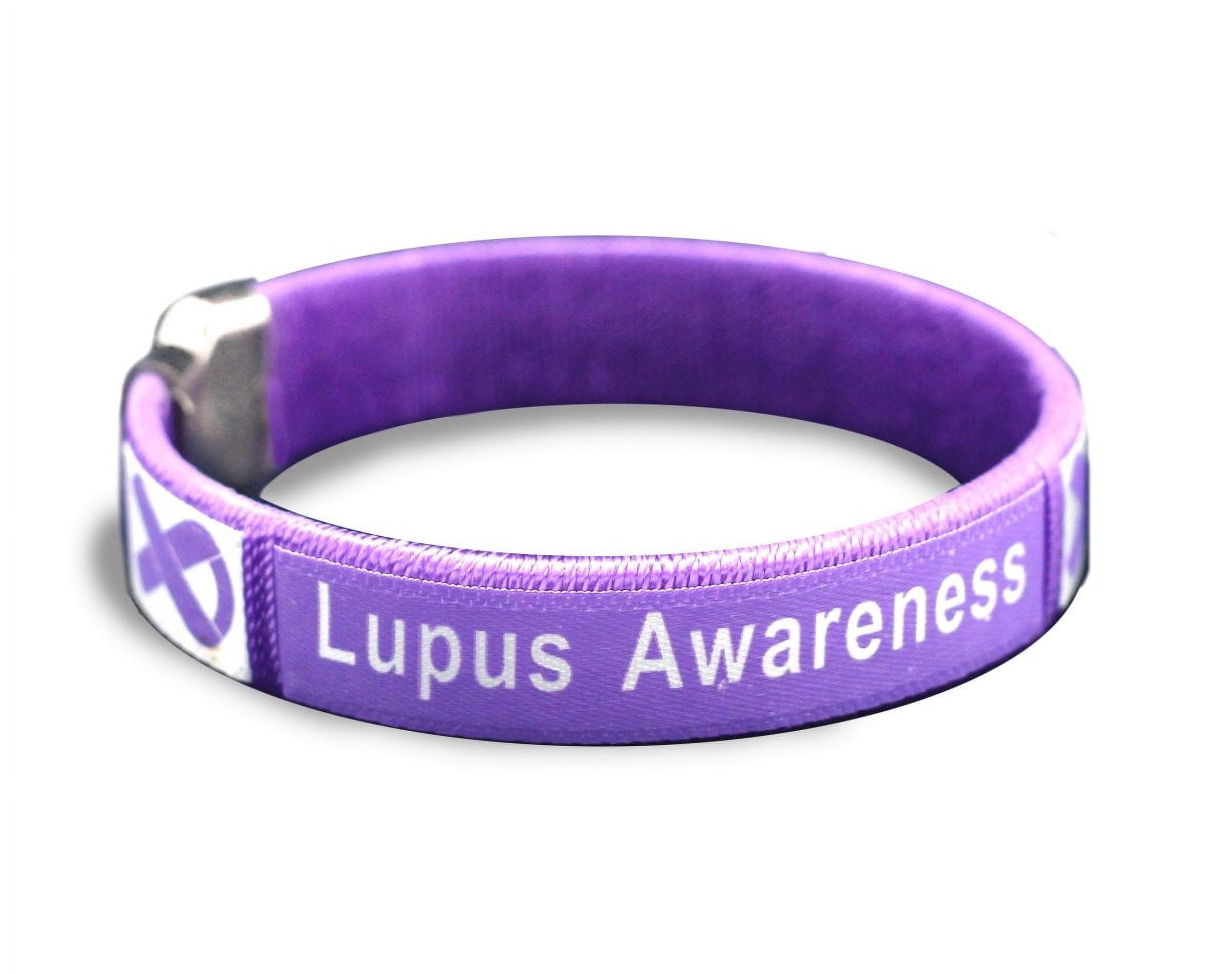 Lupus Awareness Bangle Bracelets - Walmart.com