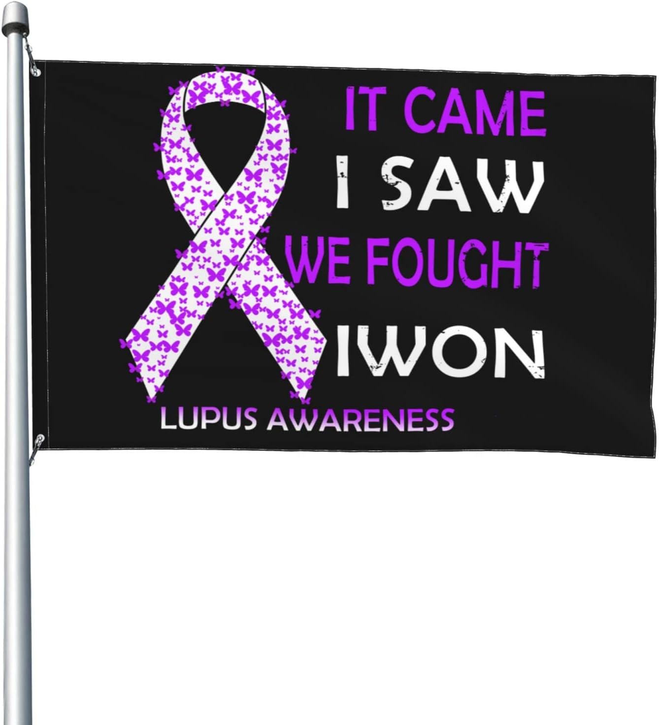 Lupus Awareness Flags 4x6 Ft Banner Patio Lawn & Garden Outdoor ...