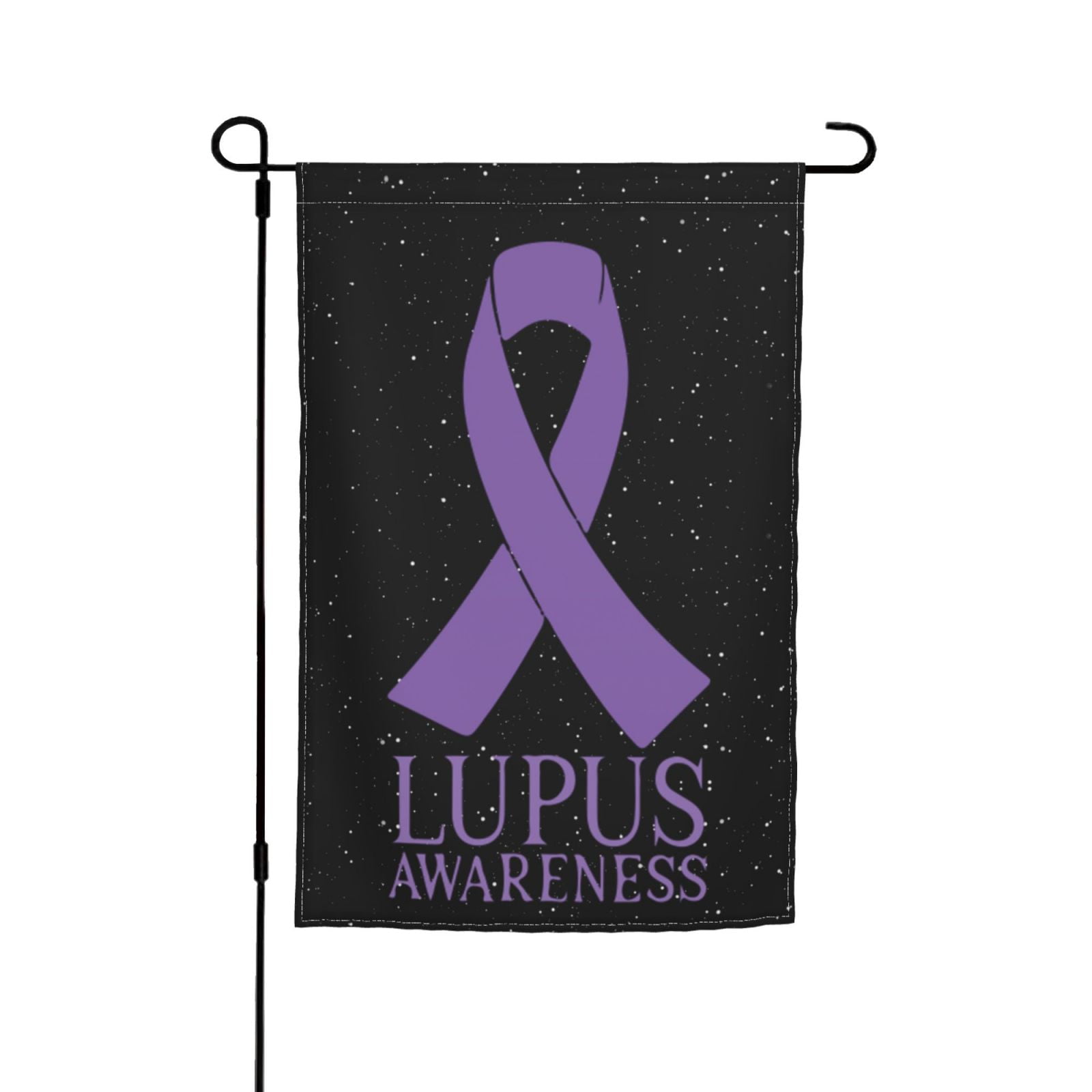 Lupus Awareness Garden Flag 12x18 Inch, Double Sided Outside Sign Yard ...