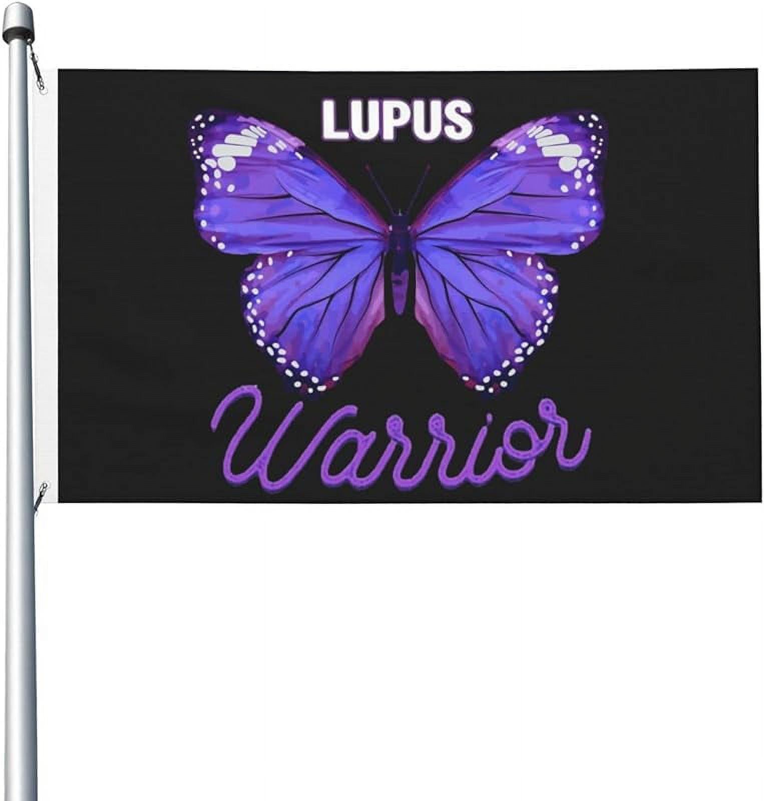 Lupus Awareness Garden Flags Yard Flag Banner Double Sided for Outdoor ...