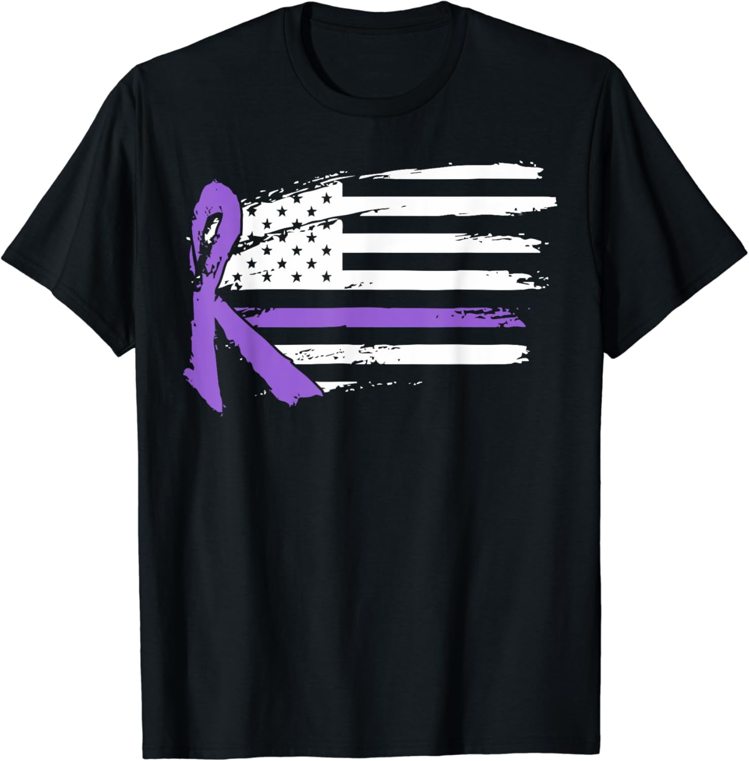 Lupus Awareness Month American Flag Autoimmune Diseases Cotton T-Shirt ...