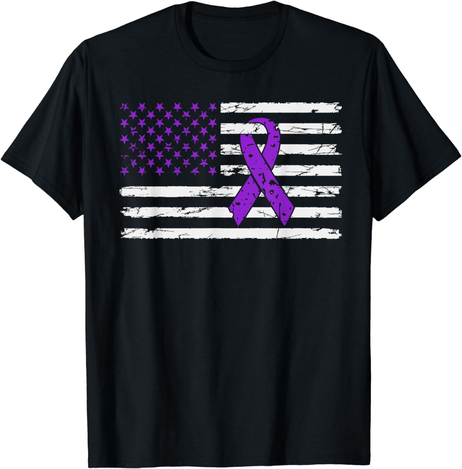 Lupus Awareness Month American Flag Autoimmune Diseases Usa Cotton T ...