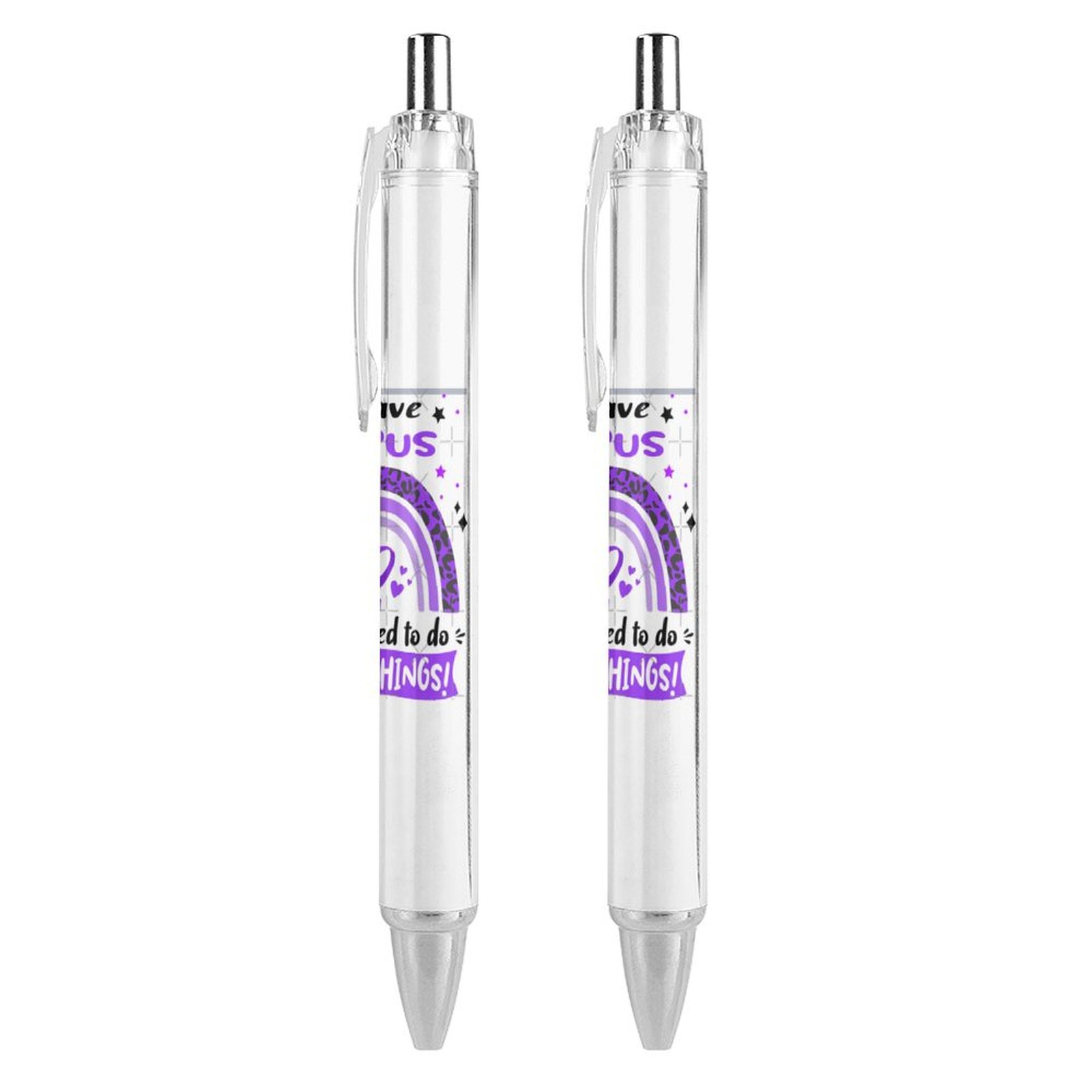 Lupus Awareness Month Ballpoint Pen Retractable Pens Black Writing Pen ...
