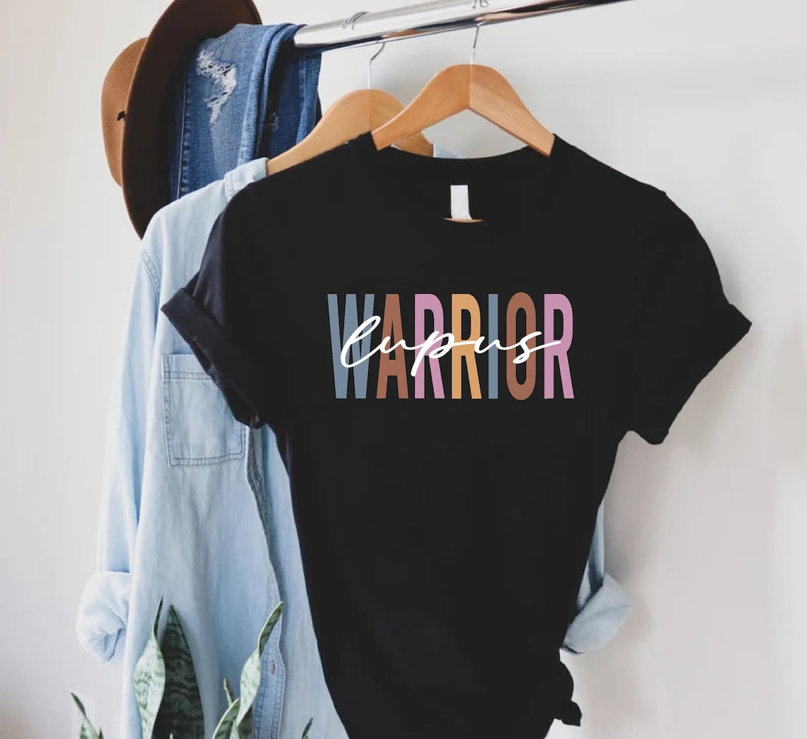 Lupus Warrior Shirt, Lupus Survivor Gift, Lupus Awareness T-Shirt ...