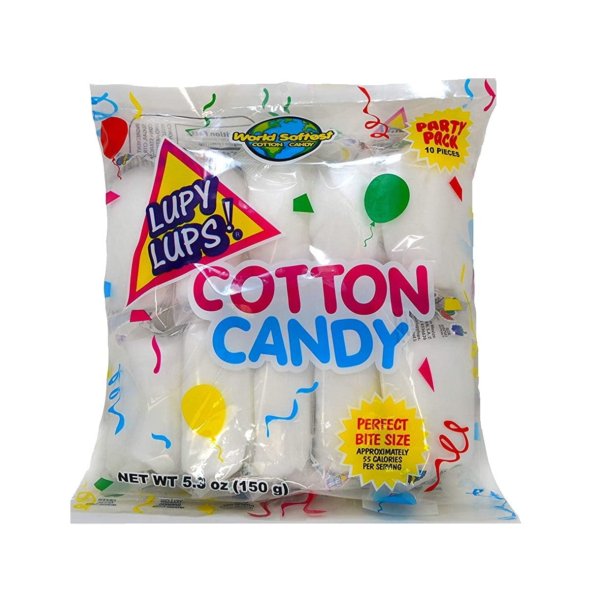 Lupy Lups! Cotton Candy Party Pack 5.3 oz. Bag - Walmart.com