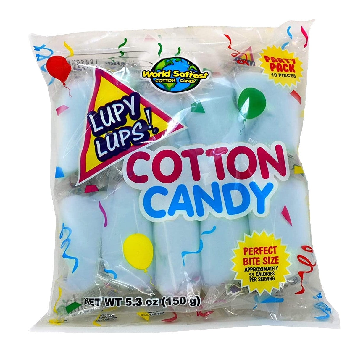 Lupy Lups! Cotton Candy Party Pack 5.3 oz. Bag - Walmart.com