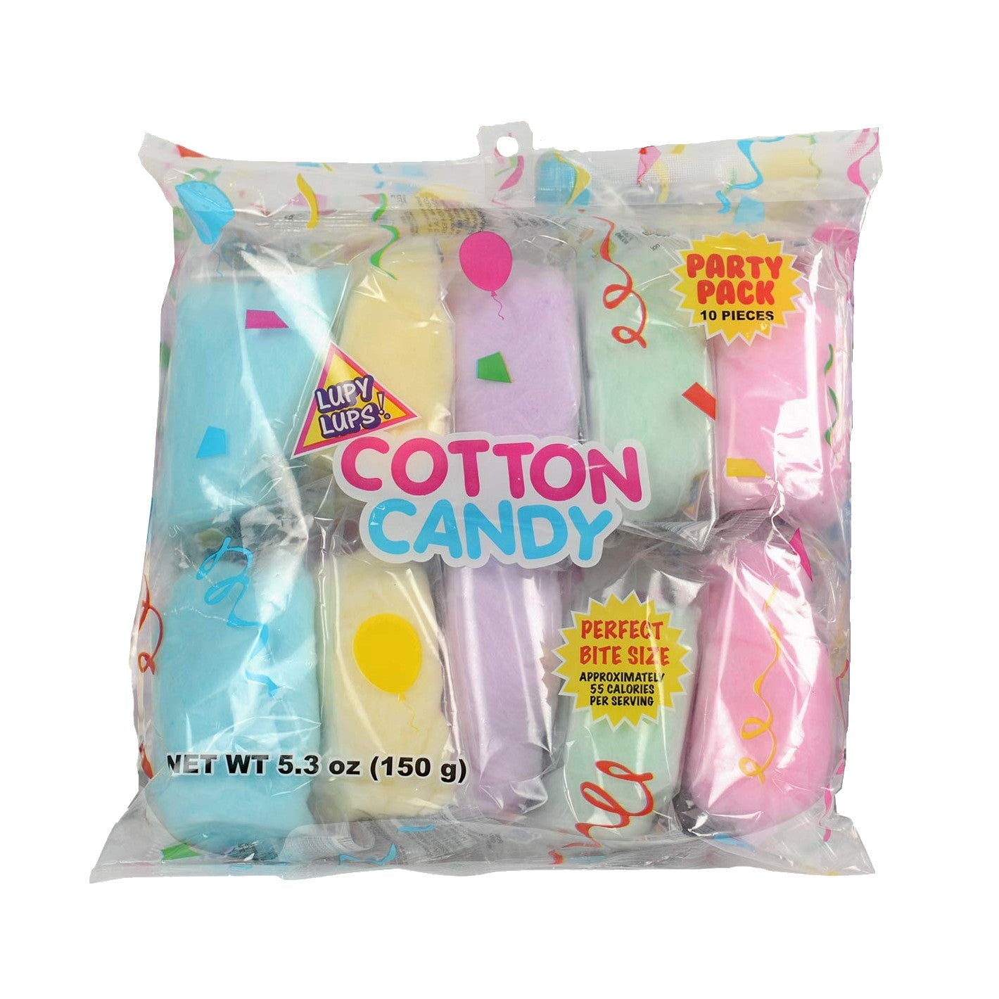 Lupy Lups Cotton Candy Party Pack - Walmart.com