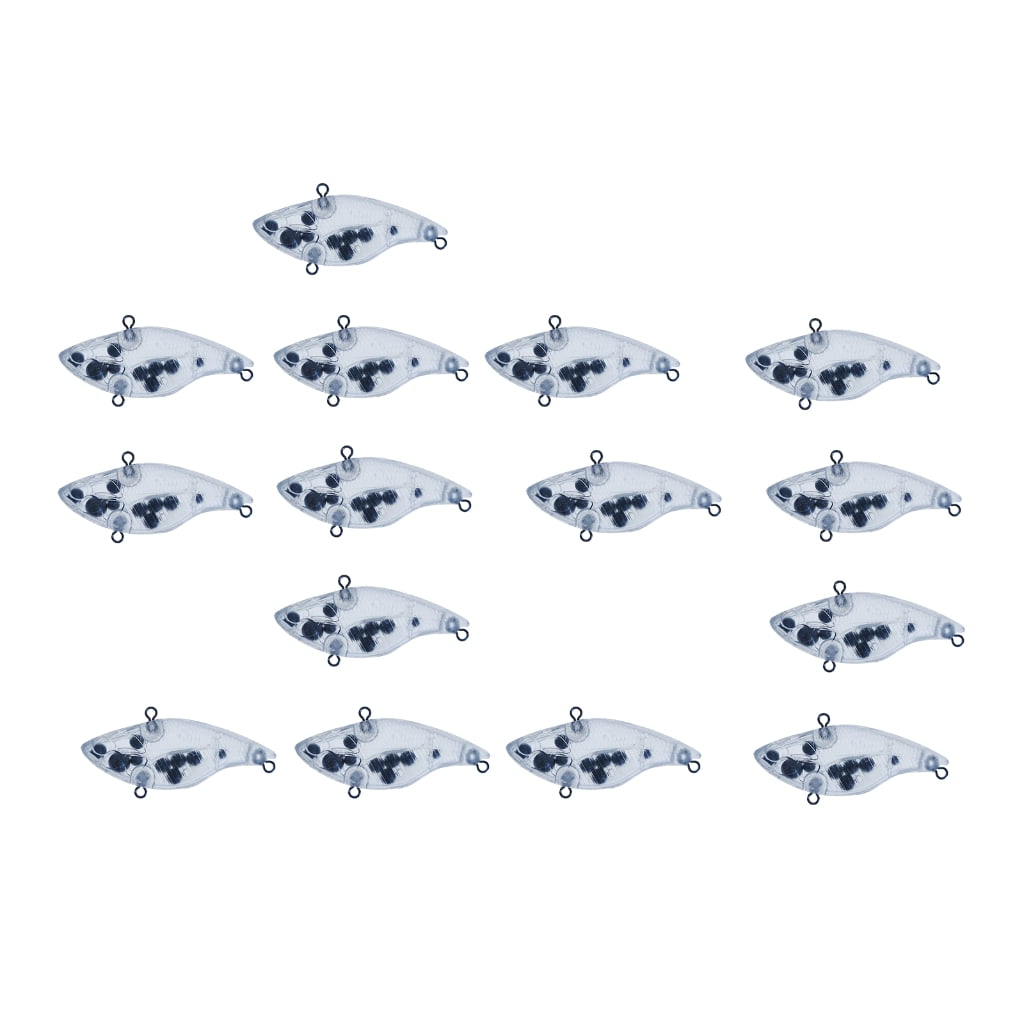 Lure Blanks Unpainted Swimbait Crankbait Topwater DIY Lures for Salmon ...