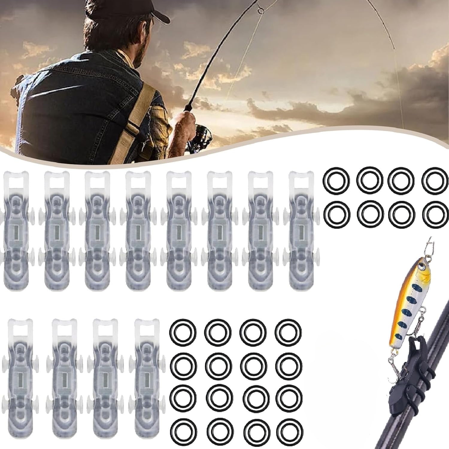 Lure Magnetic Automatic Hooker, Magnetic Lure Holder, Magnetic Fishing ...