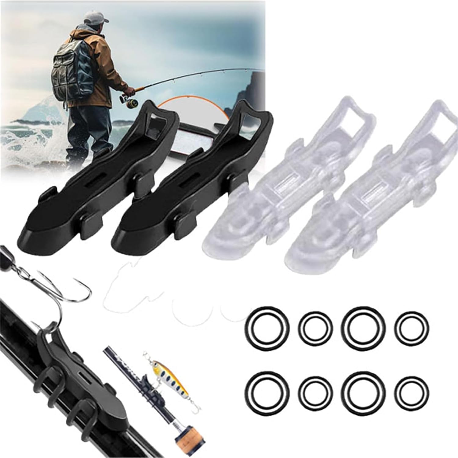 Lure Magnetic Hooker, Lure Magnetic Automatic Hook Keeper,Fishing Bait ...