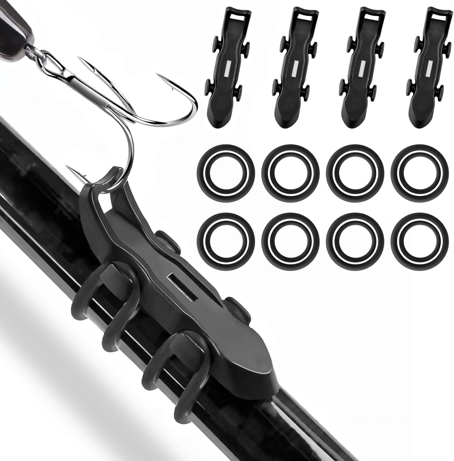 Lure Magnetic Hooker,Hook Keeper for Fishing Rod, Magnetic Fishing Hook ...