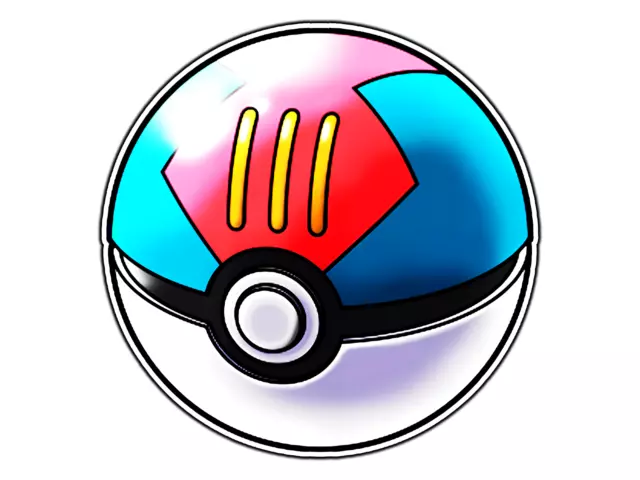 Lure Poke Ball Waterproof Sticker Phone Decal Water Bottle Stickers Car ...
