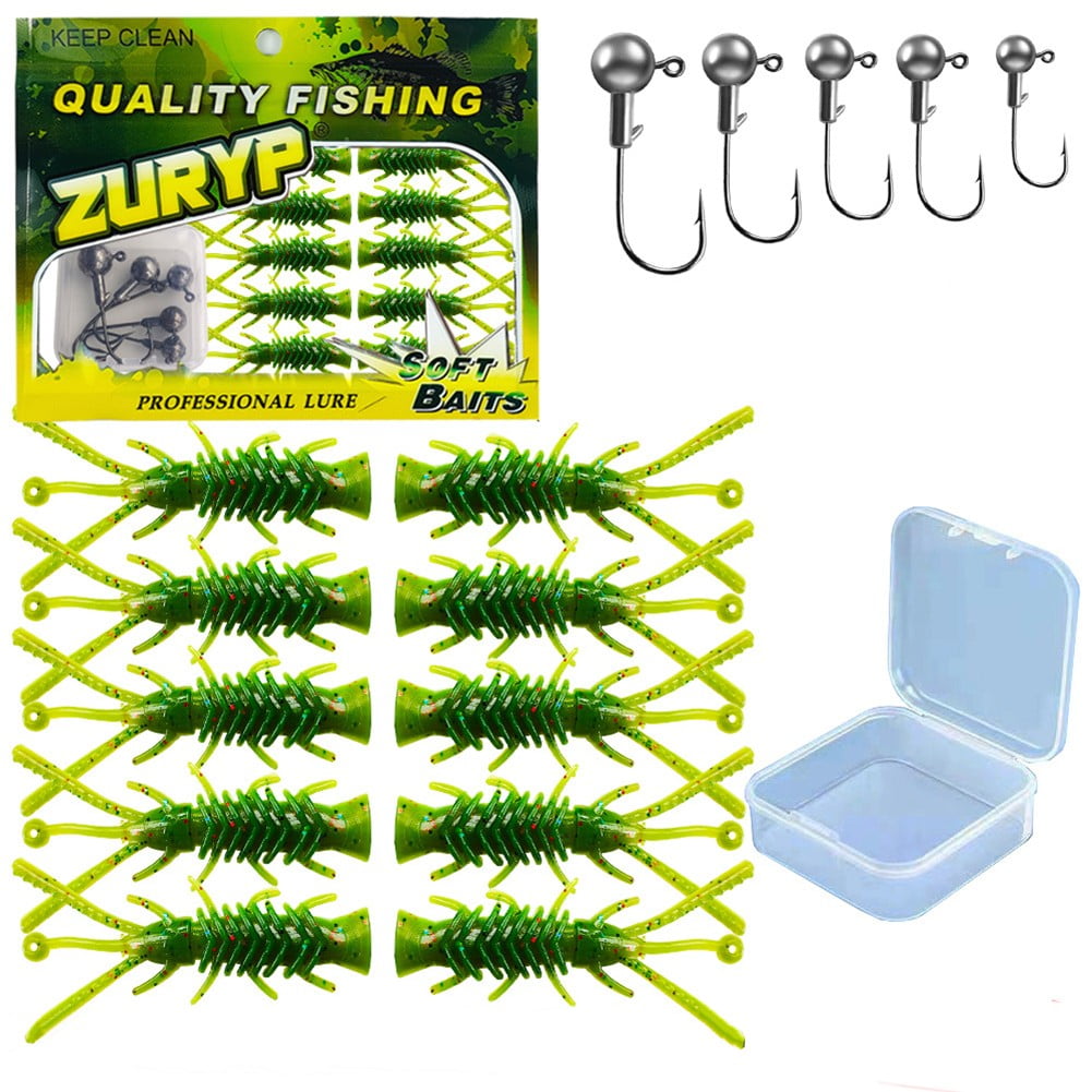 Lure Soft Bait Fake Bait Floating Soft Worm Boxed Hook B Fangkenuo ...