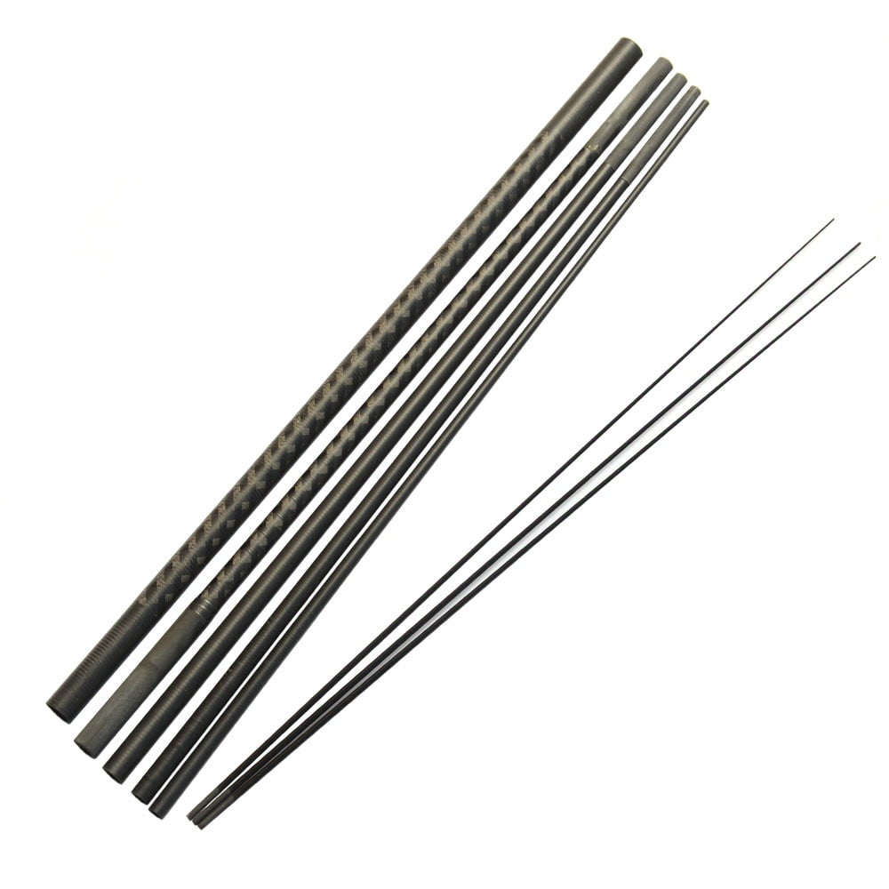 LureSport 2.1m 6 Sections 3pcs Carbon Solid Tip Travel Fishing Rod ...