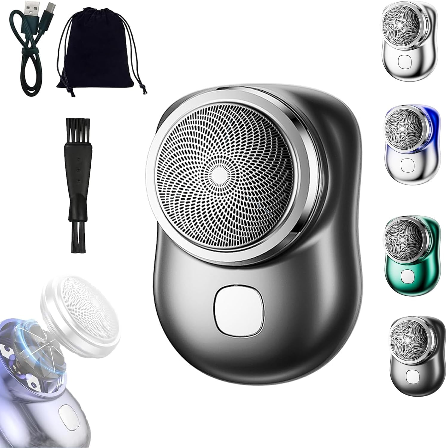 Lureza - Lureza Shaver, Mini Shave Portable Electric Shaver, Pocket ...