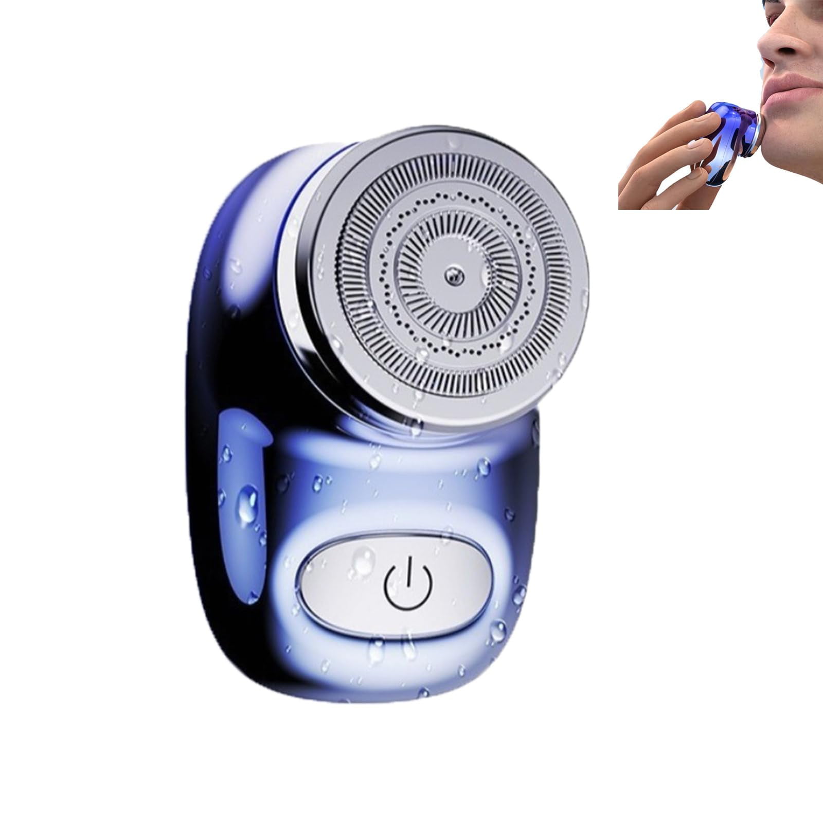 Lureza Mini Shaver, Pocket Size Portable Electric Razor for Men, Pocket ...