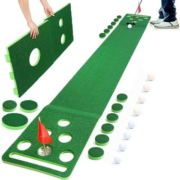 Costway Large 5x4 FT Golf Practice Driving Mat, Indoor/Outdoor ...
