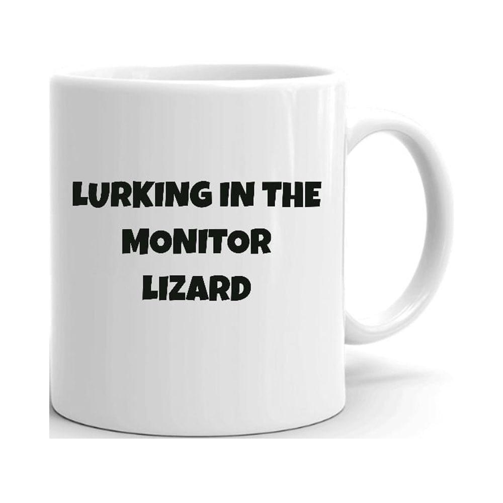 Lurking In The Monitor Lizard Fun Style Ceramic Dishwasher And ...
