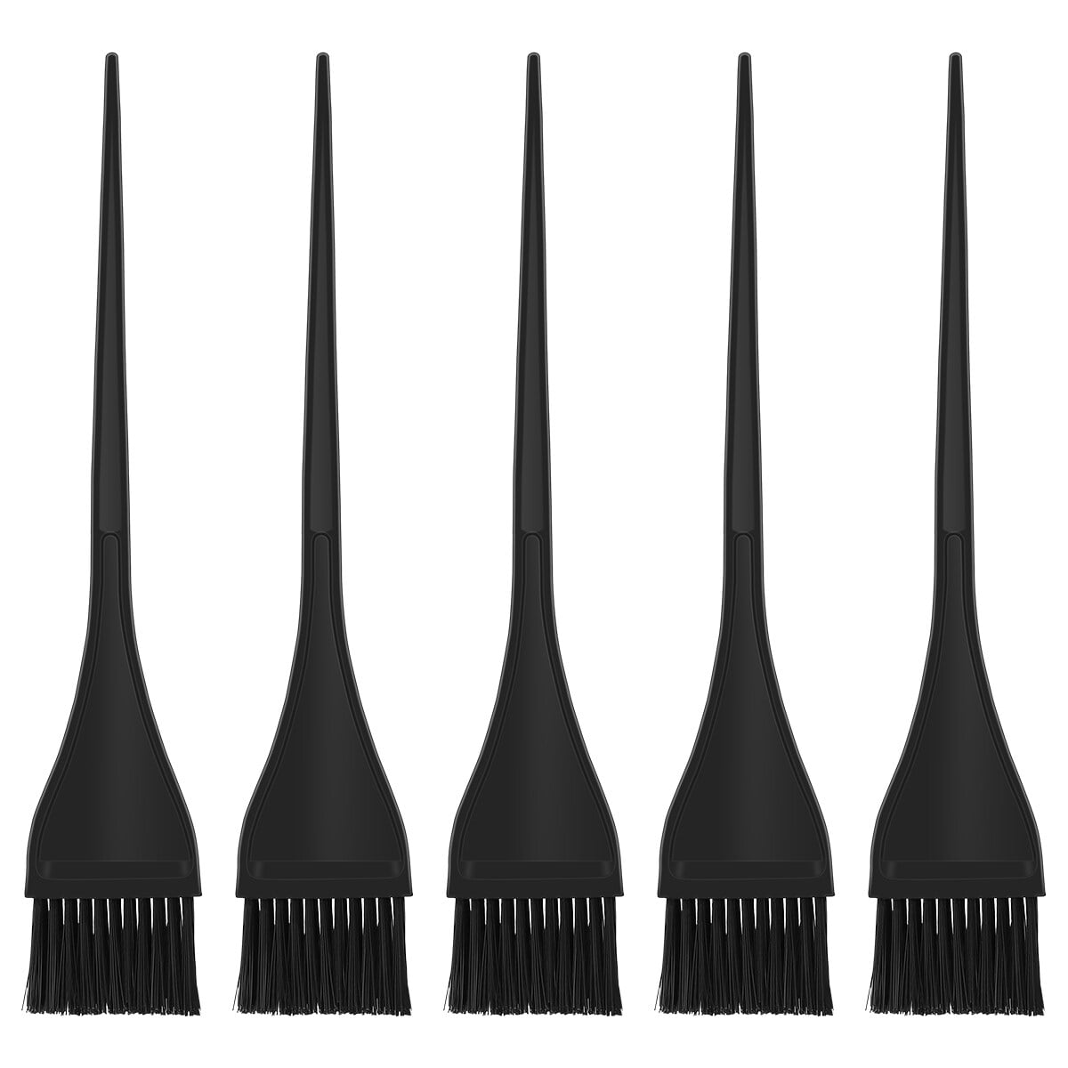 Eease Hair Dye Brush Set Professional Hair Coloring Brush 5pc Black ...