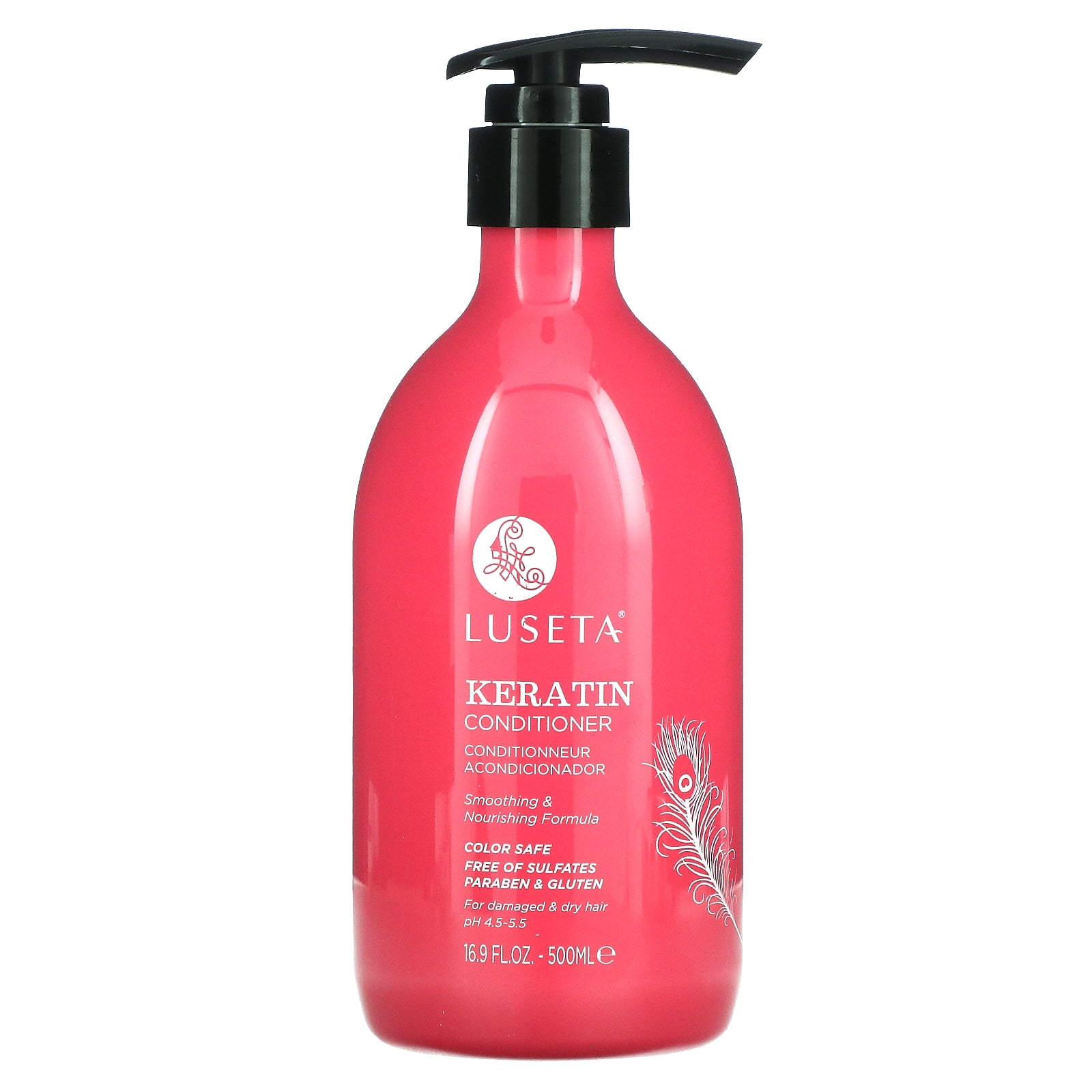 Luseta Beauty Keratin Conditioner, 16.9 fl oz (500 ml) - Walmart.com