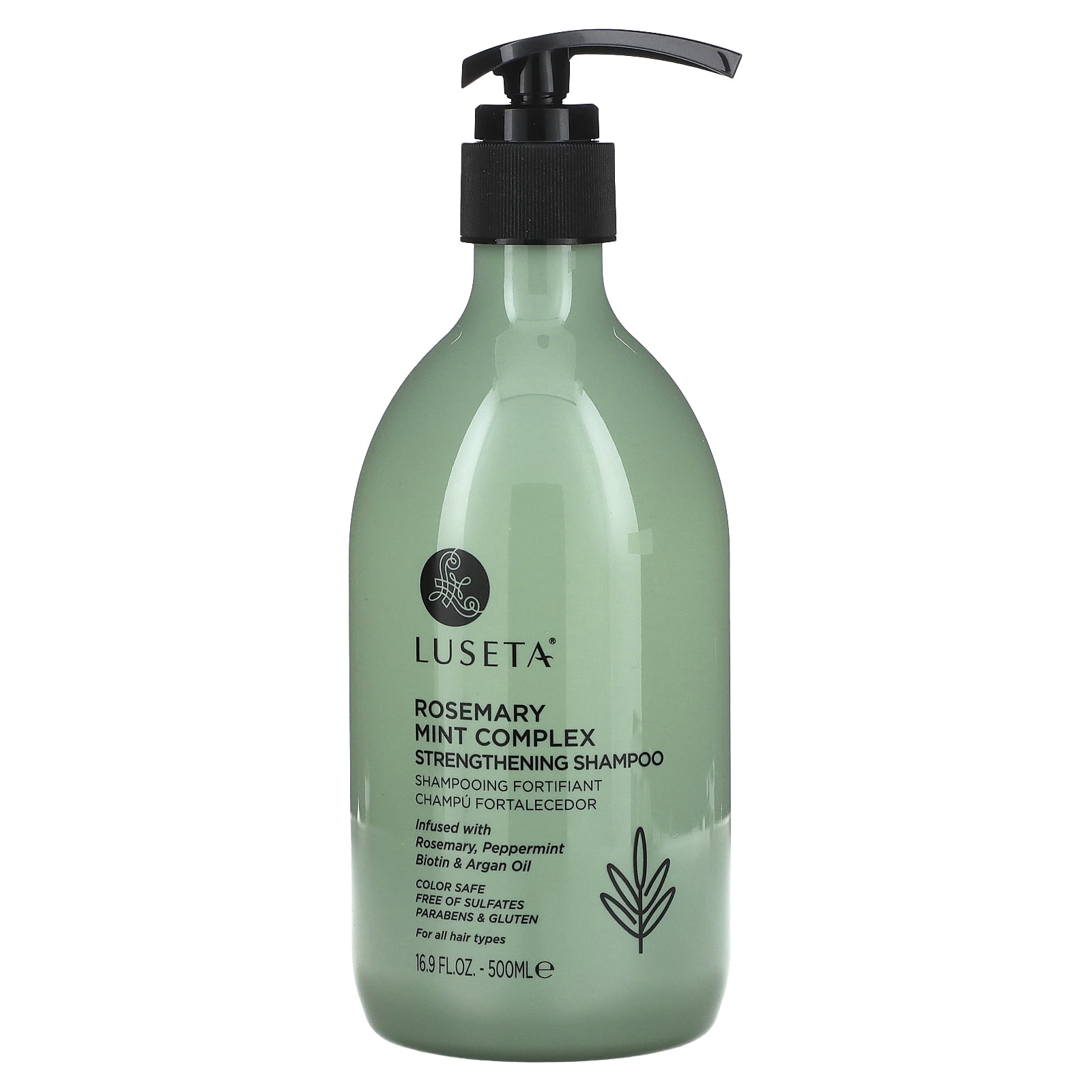 Luseta Beauty Rosemary Mint Complex, Strengthening Shampoo, For All ...