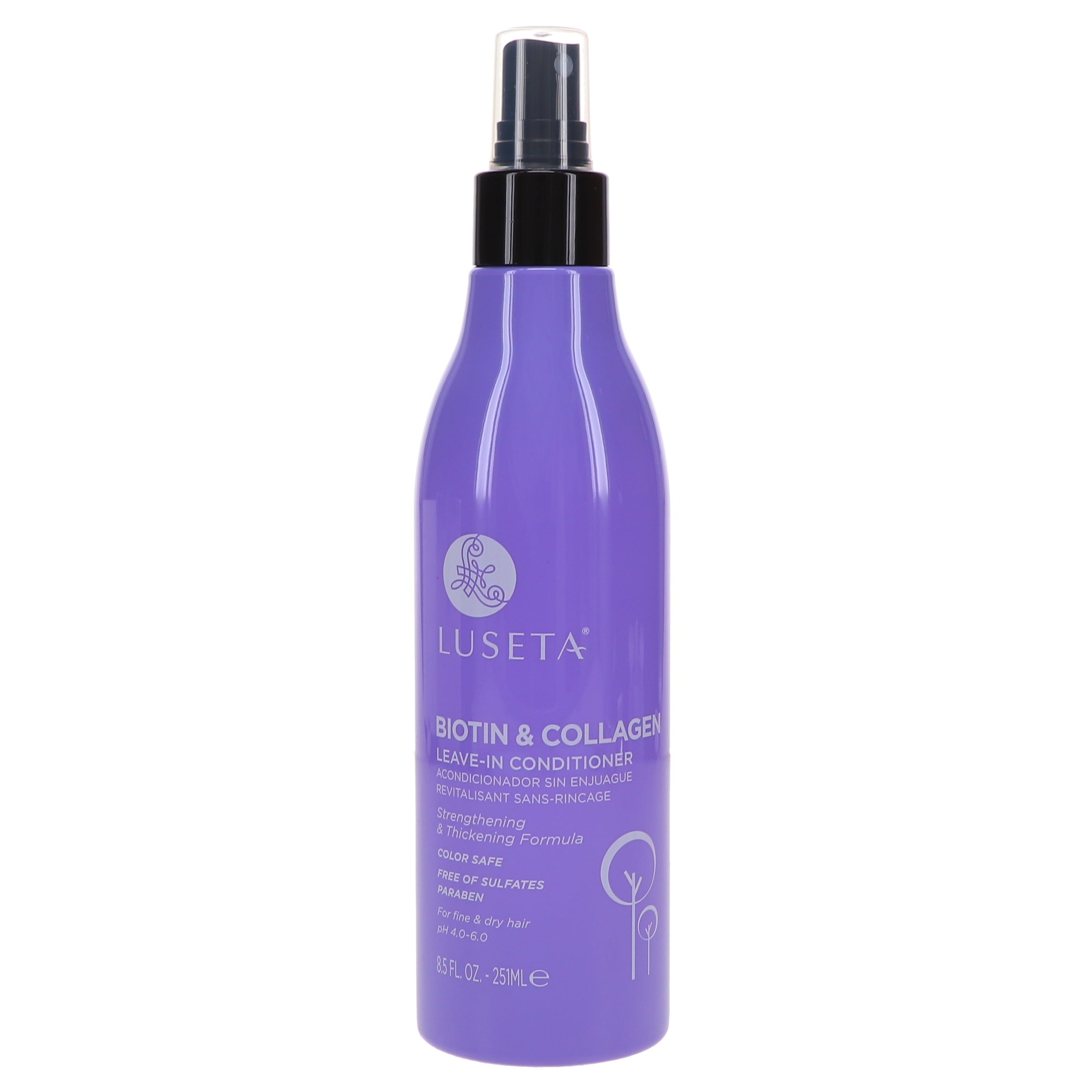 Luseta Biotin & Collagen Luxurious Hair Care Leave-In Conditioner, 8.5 ...