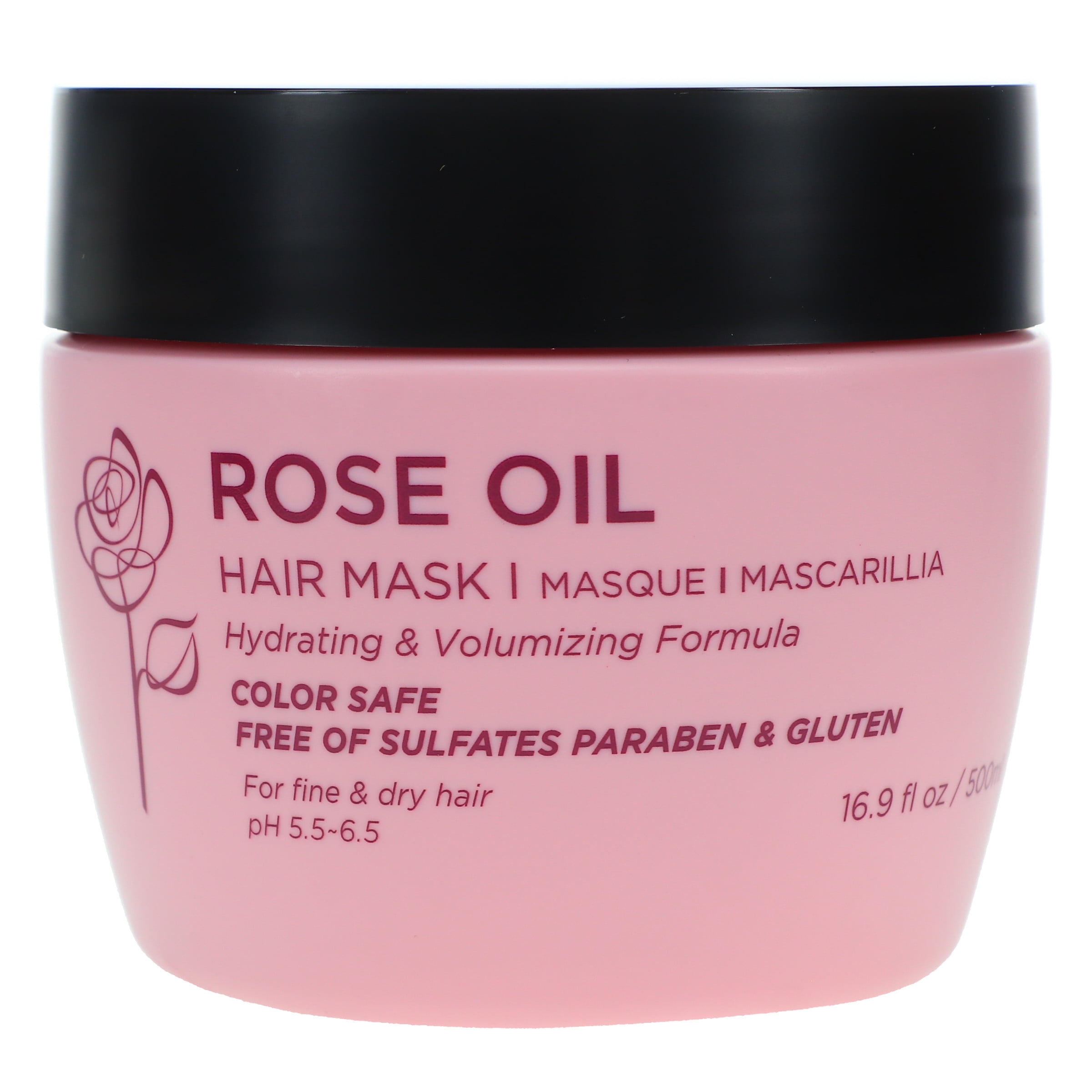 Luseta Rose Oil Hair Mask 16.9 oz - Walmart.com