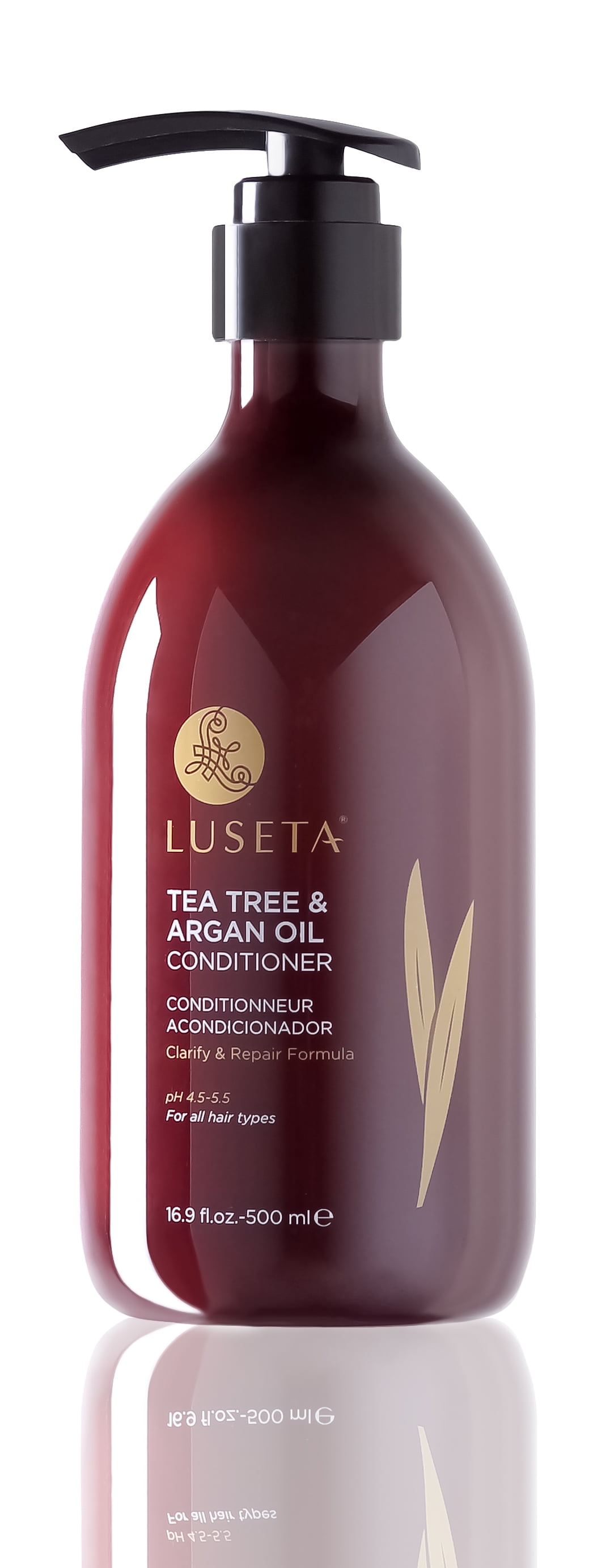 Luseta Tea Tree & Argan Oil Conditioner for Dry & Flaky Scalp, 16.9 Oz ...