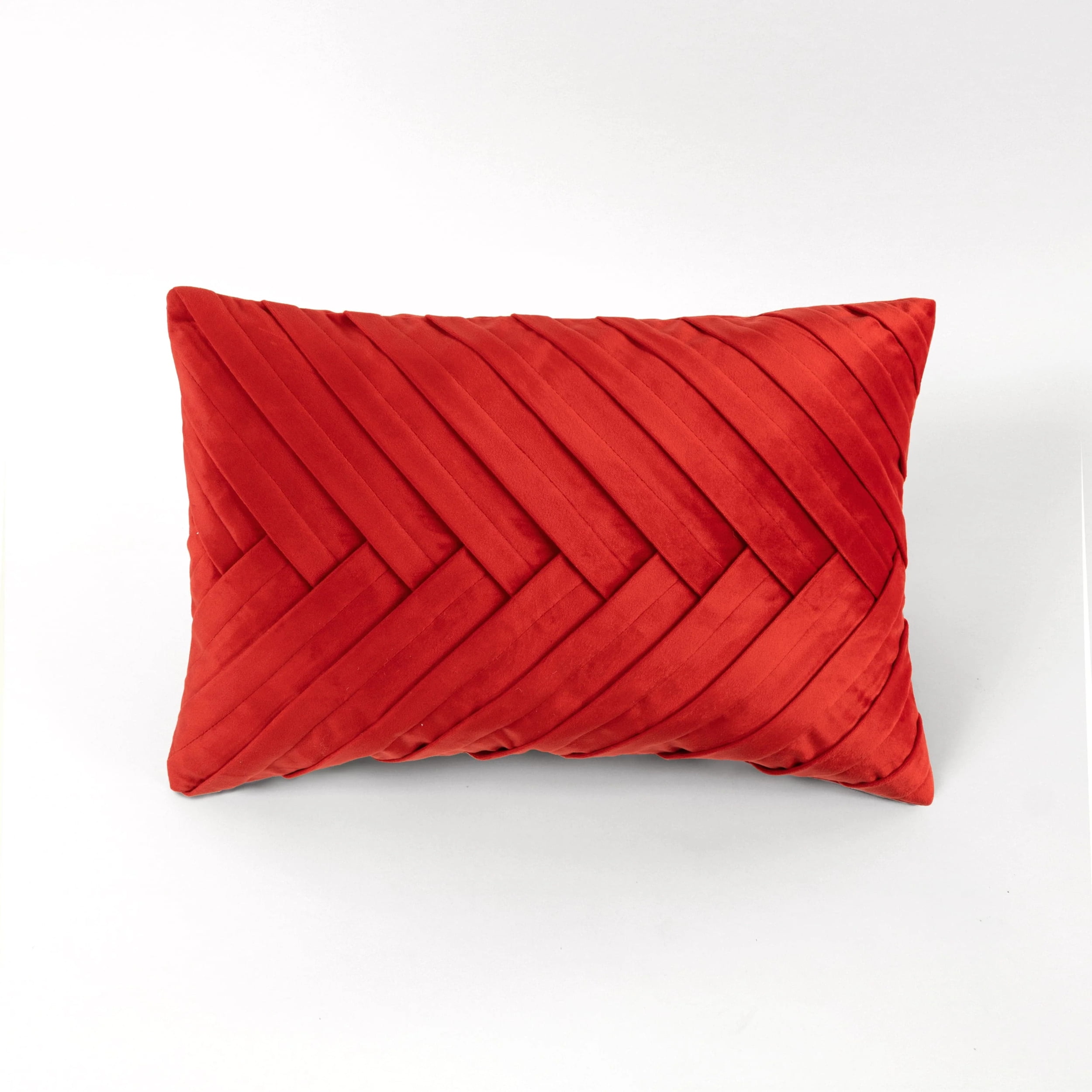 Lush Decor 100% Polyester Holan Velvet Pleat Decorative Pillow Haute ...
