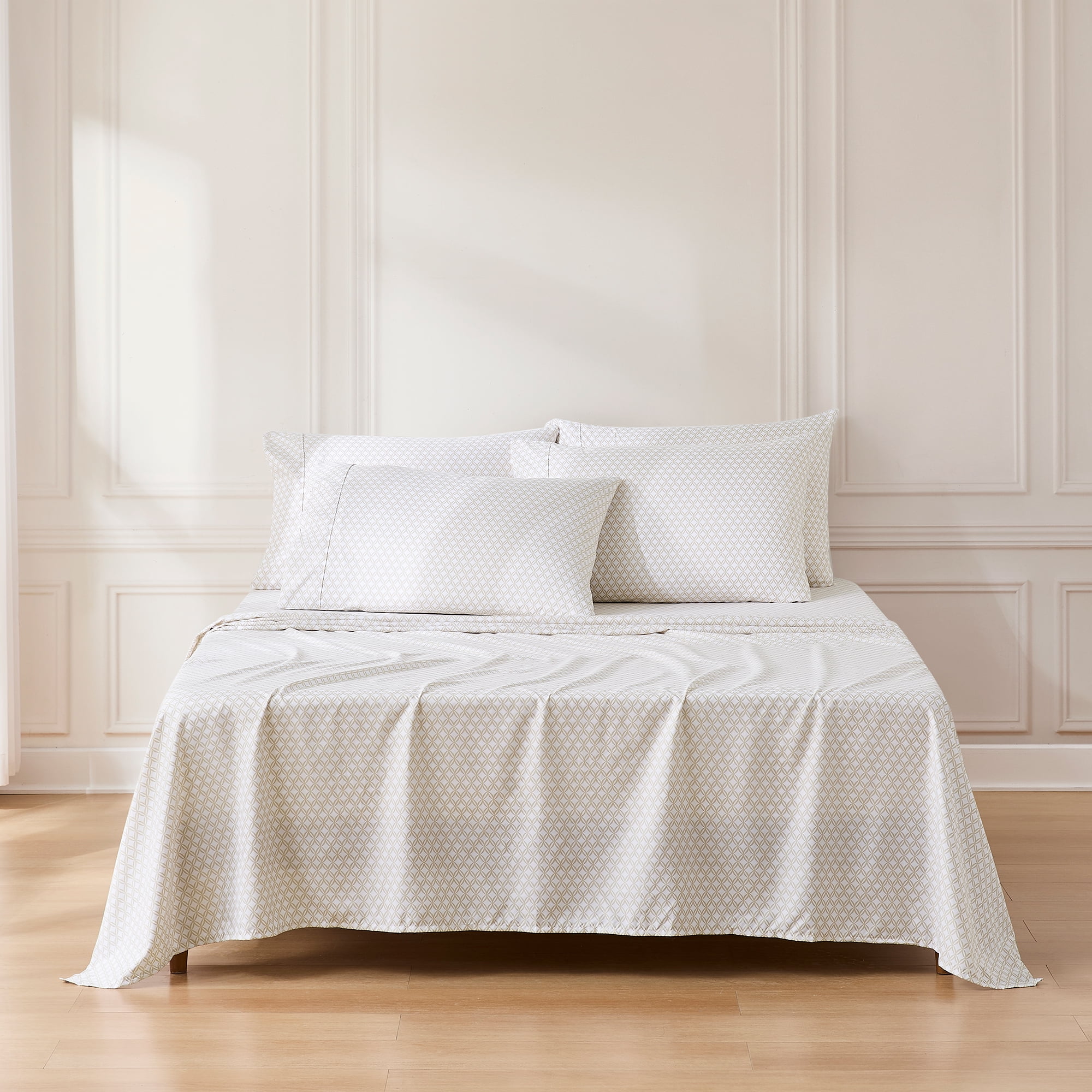 Lush Decor Eternity Sheet Set 6 Piece Set Queen Neutral - Teen Bed ...