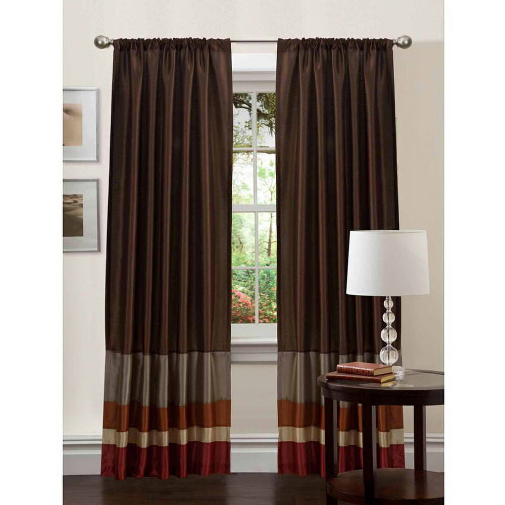Lush Decor Iman Single Window Curtain - Walmart.com