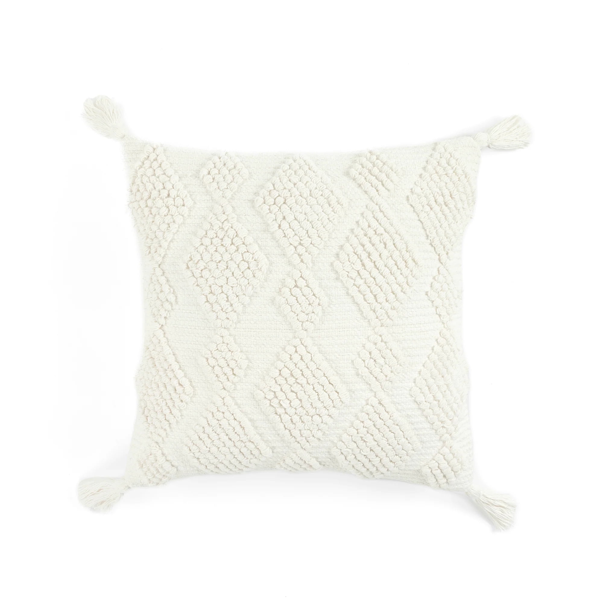 Lush Decor Julie Tassel Decorative Pillow - Citrus - Single - 18 x 18 ...