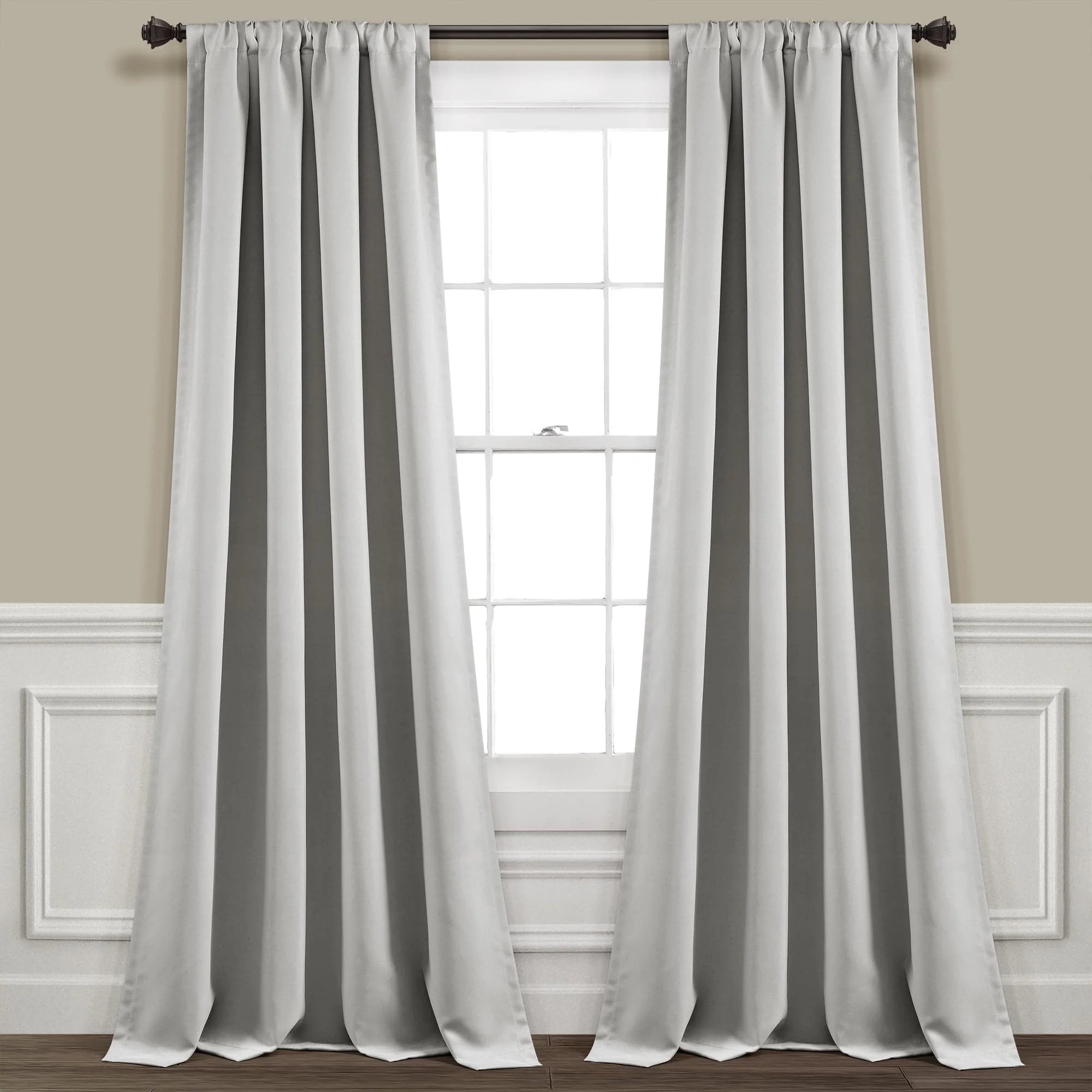 Lush Decor Lush D?cor Insulated Rod Pocket Blackout Window Panels ...