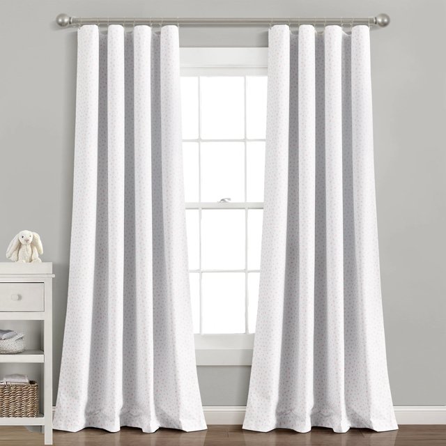 Lush Decor Night Sky Window Panel Blackout - Black/Gray -Single- 84 x ...